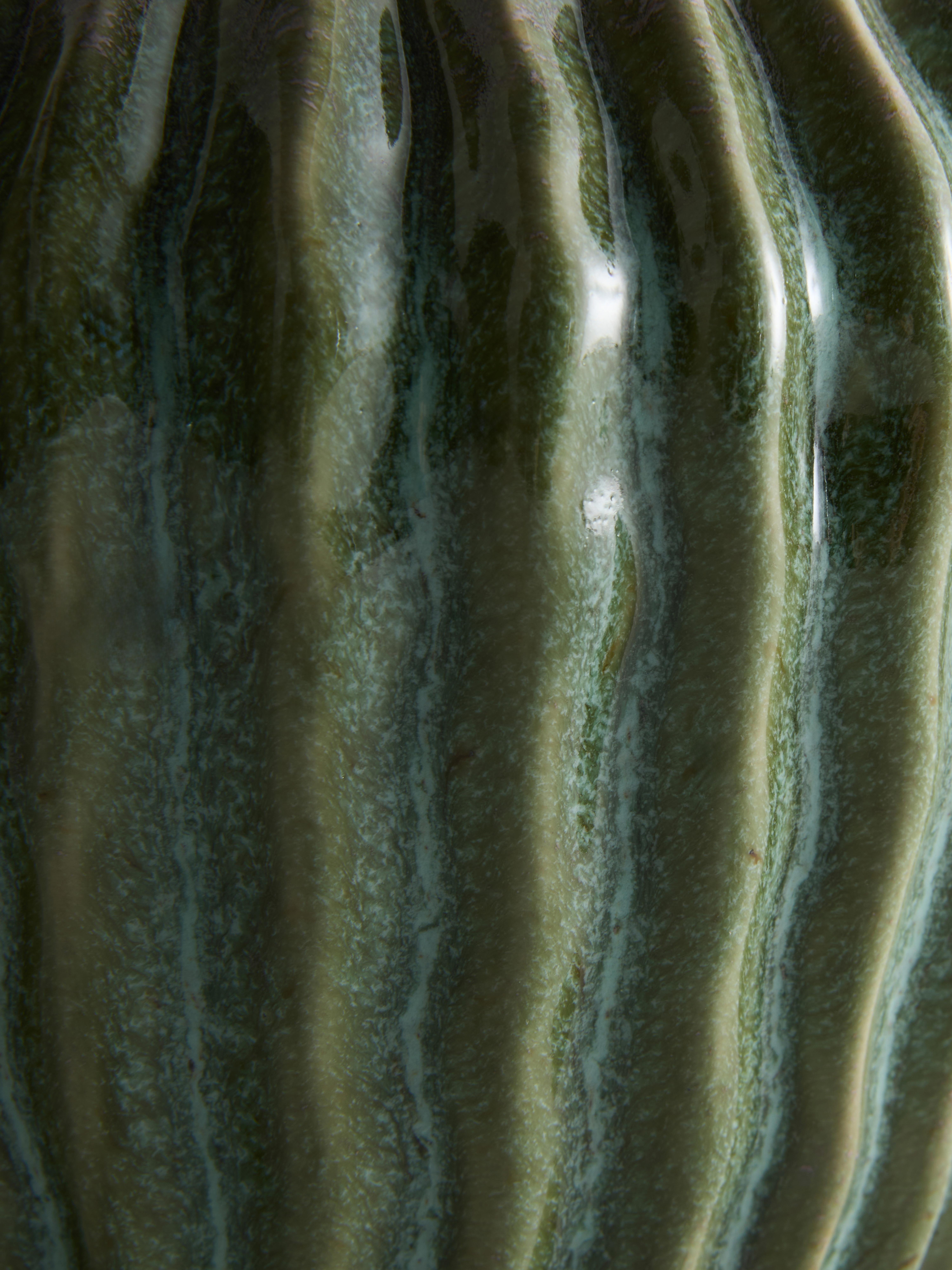 Green Ridged Plant Pot | Primark