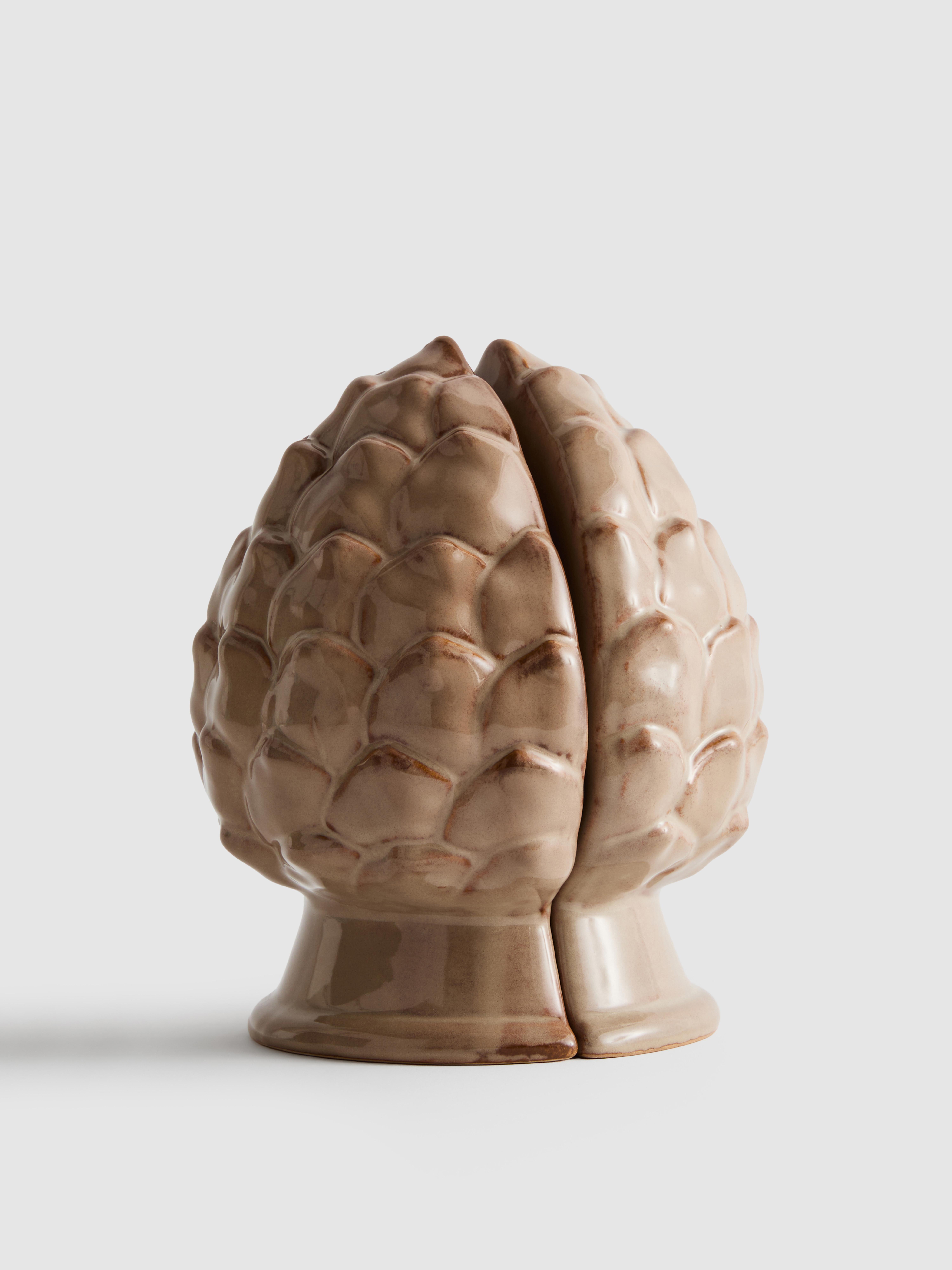 Buchstützen in Artischockenform - Taupefarben | Primark