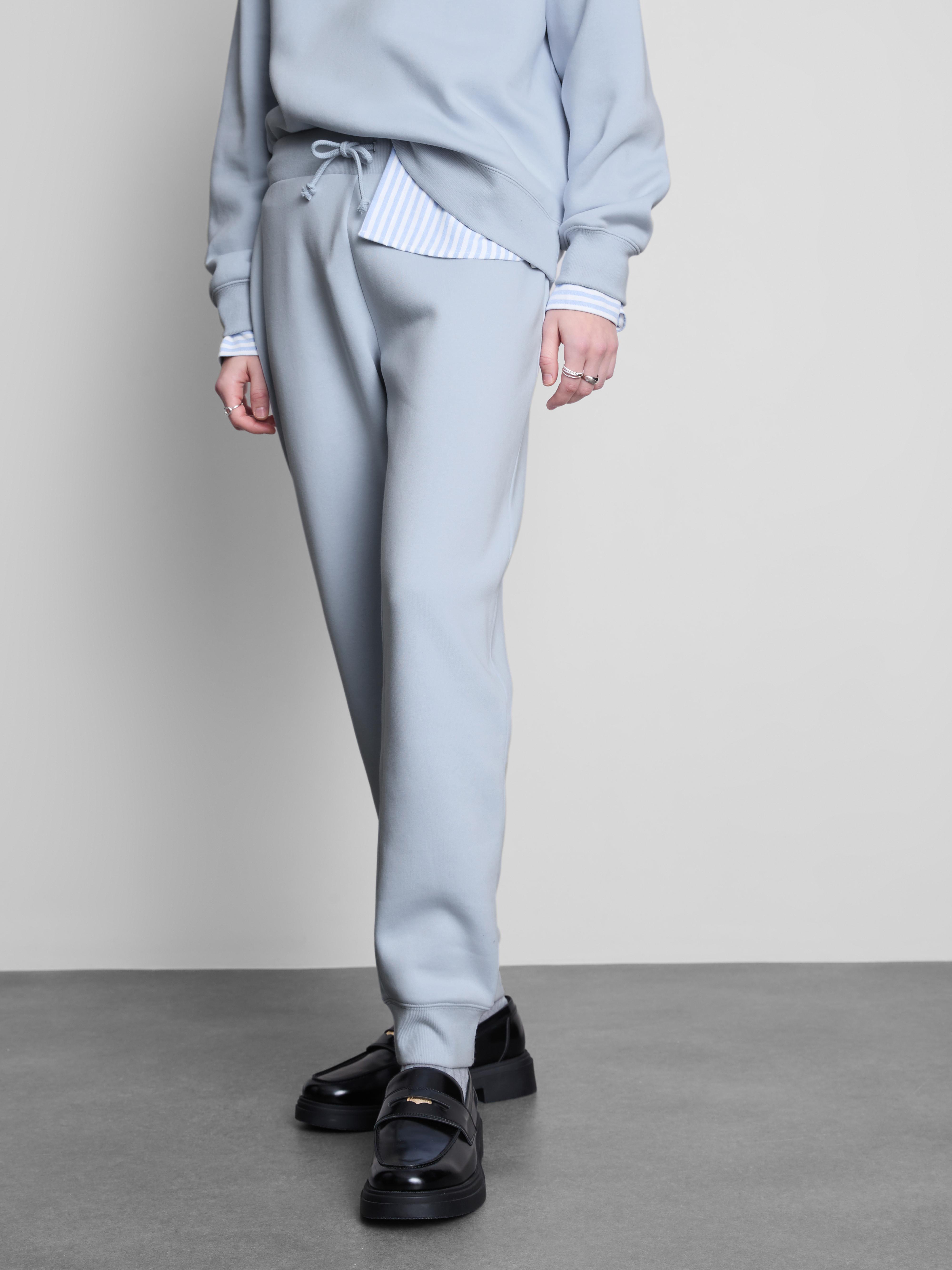 Womens Light Blue Cuffed Skinny Joggers | Primark