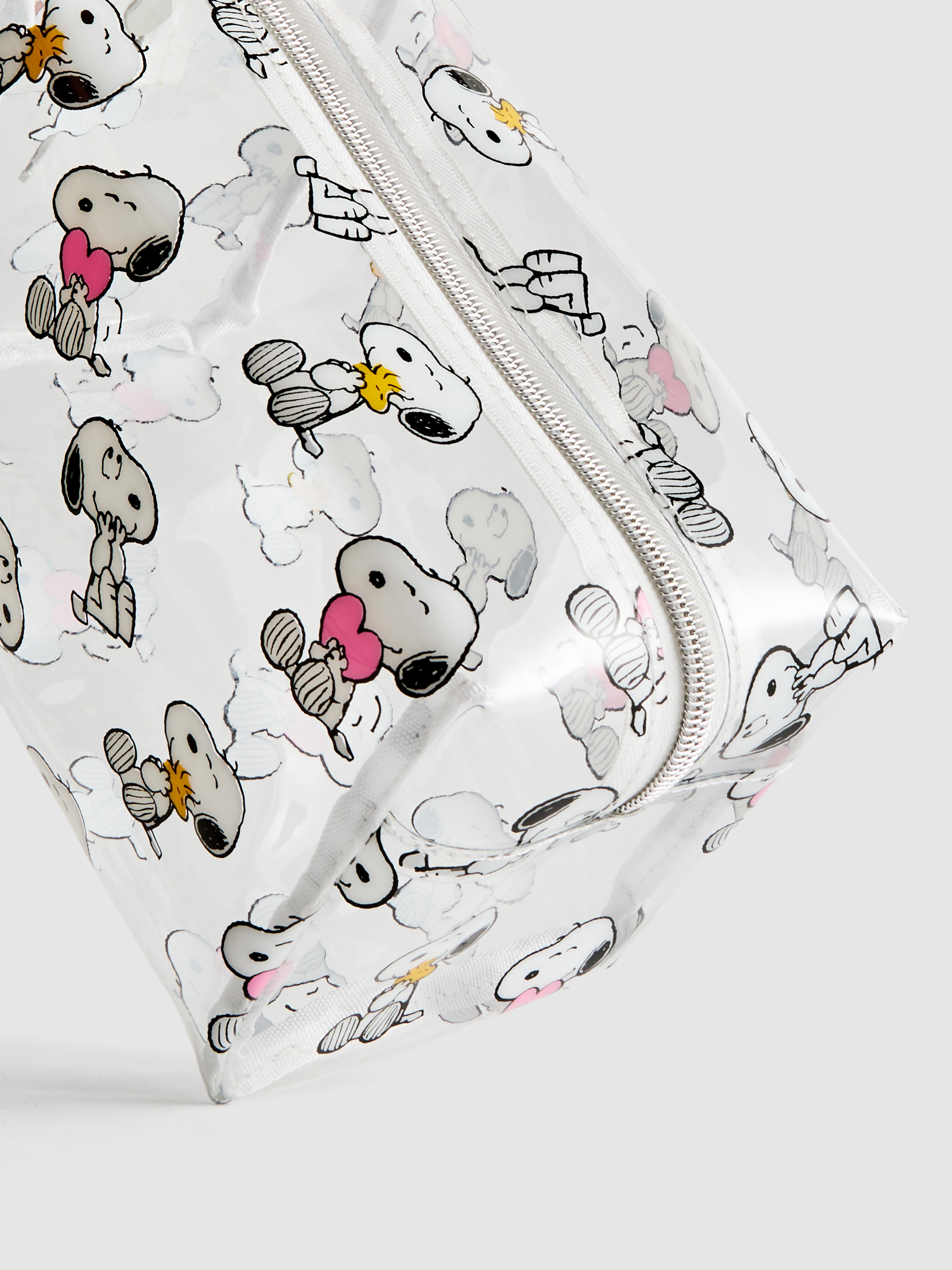 White Peanuts Snoopy Makeup Bag | Primark