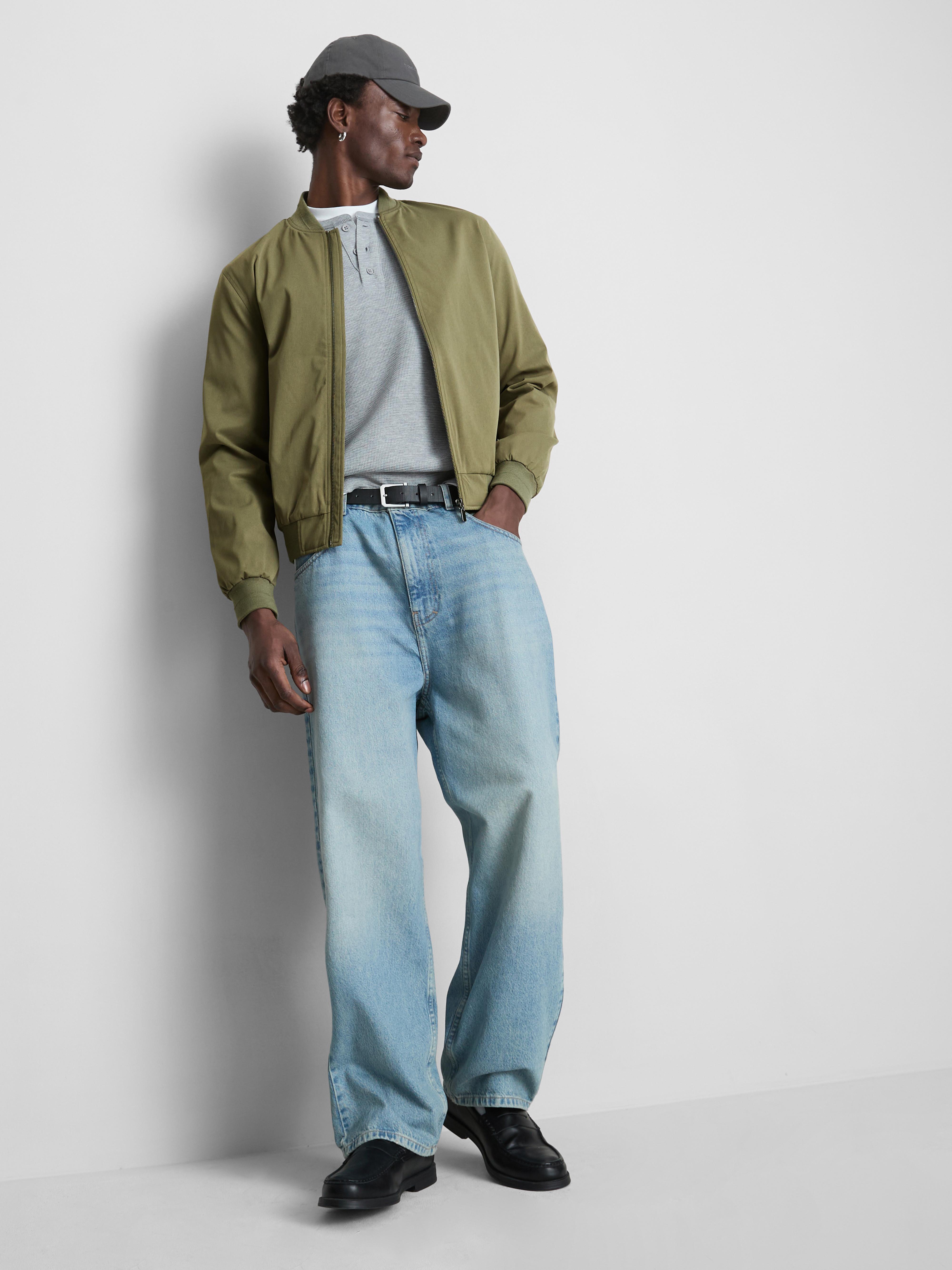 Blouson bomber élégant - Vert clair - Homme | Primark