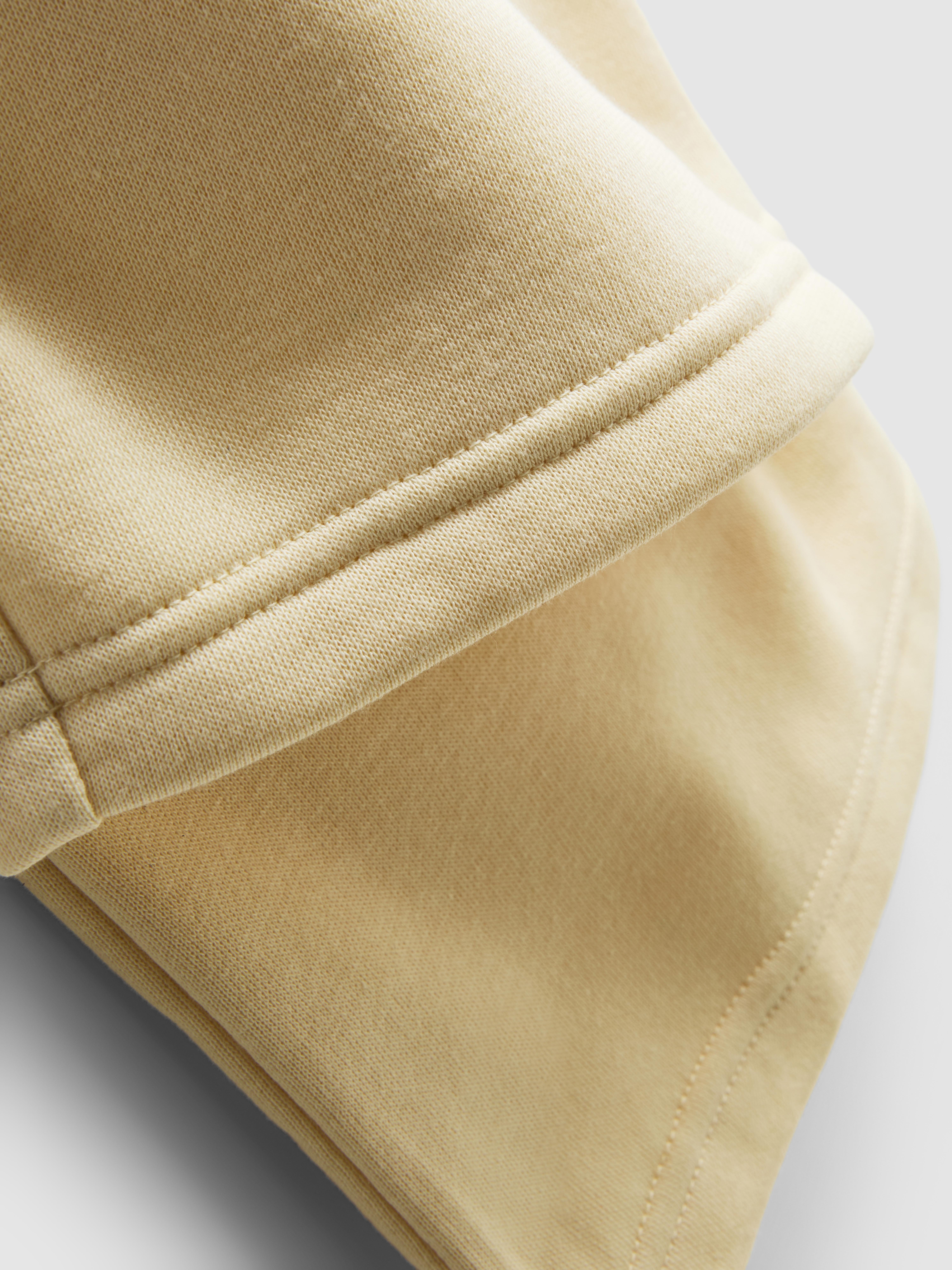 Womens Yellow Cotton Blend Straight Leg Joggers | Primark