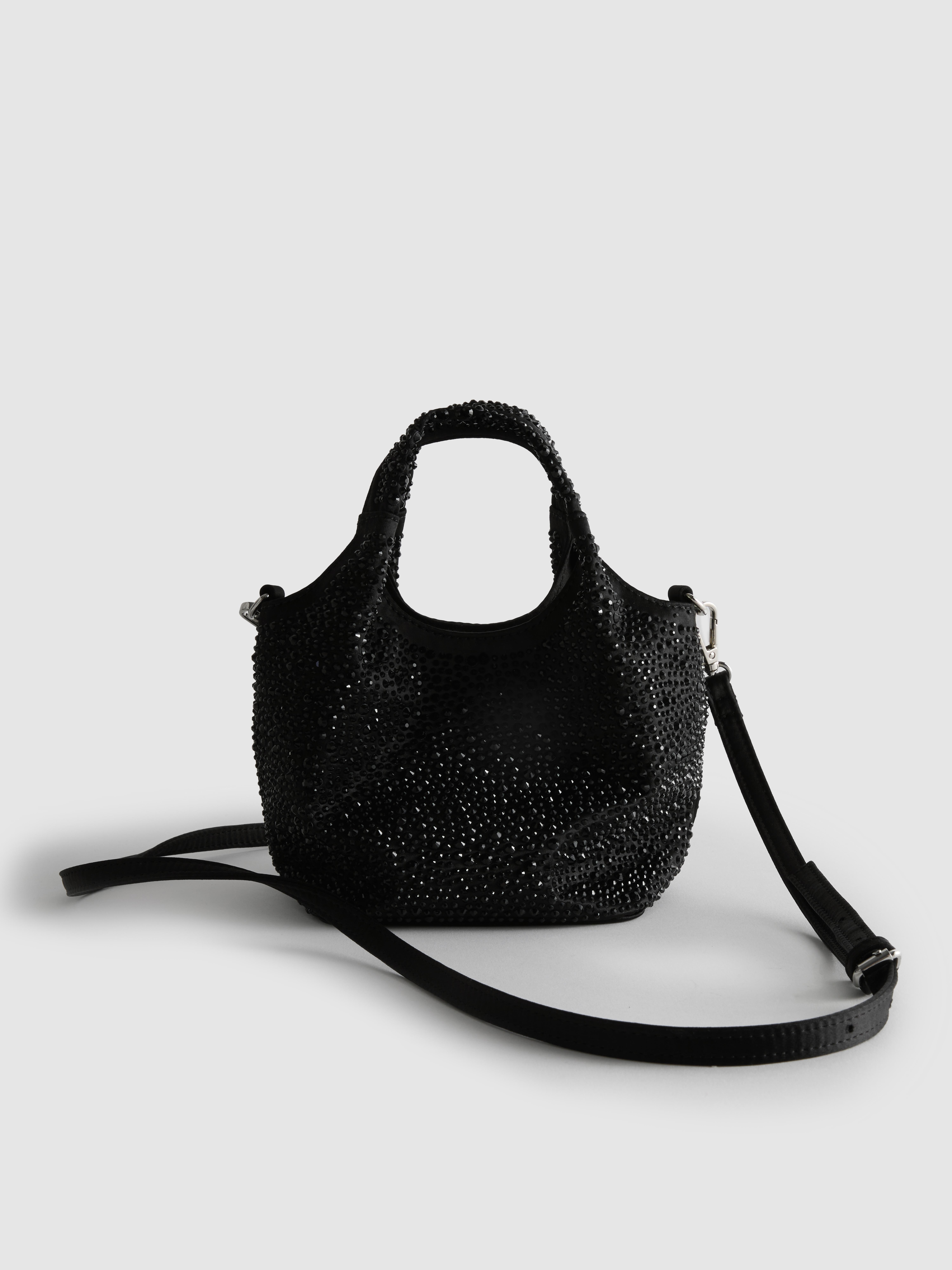 Borsa con strass - Nero - | Primark
