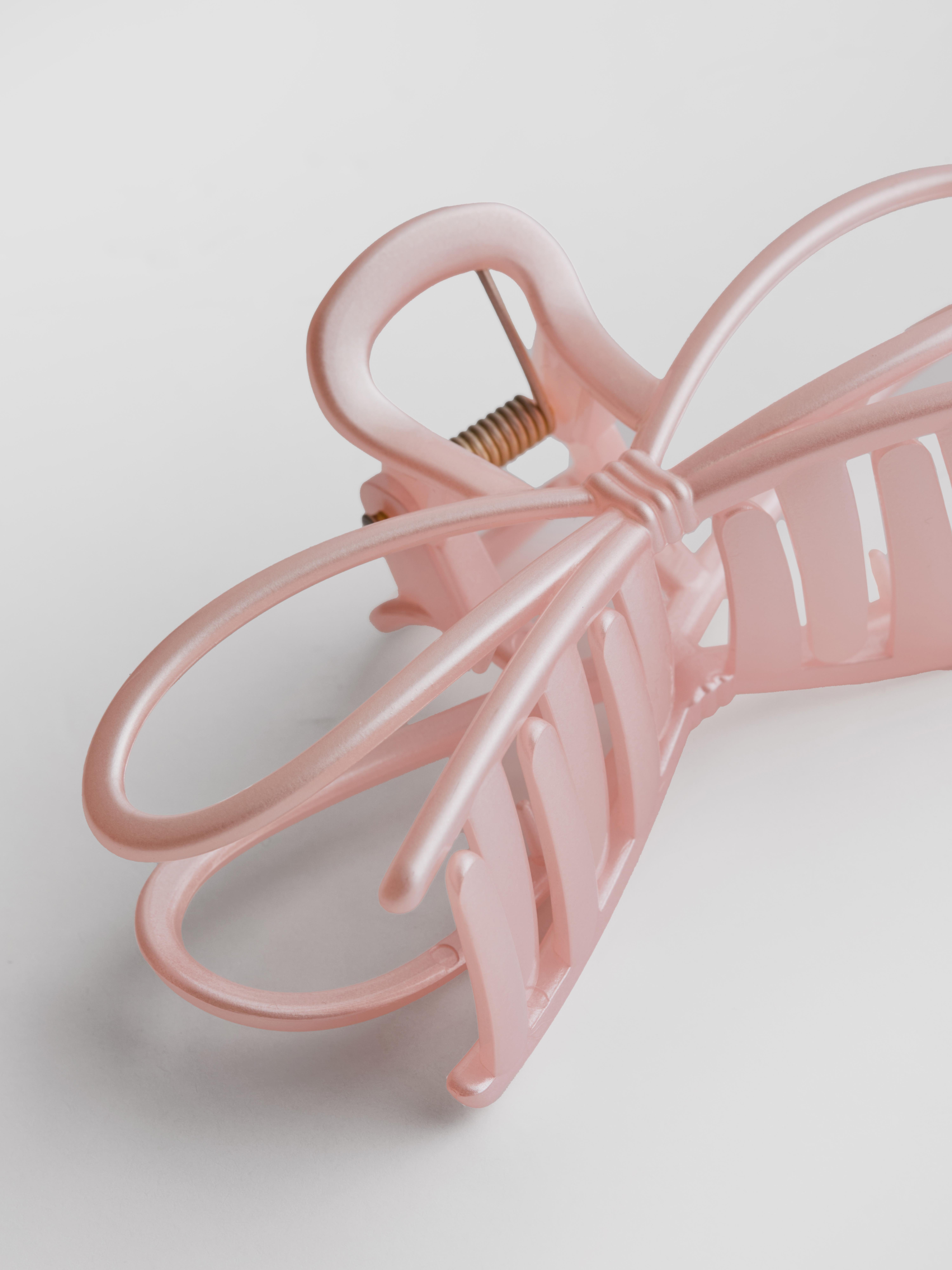 Womens Pink Bow Claw Clip | Primark