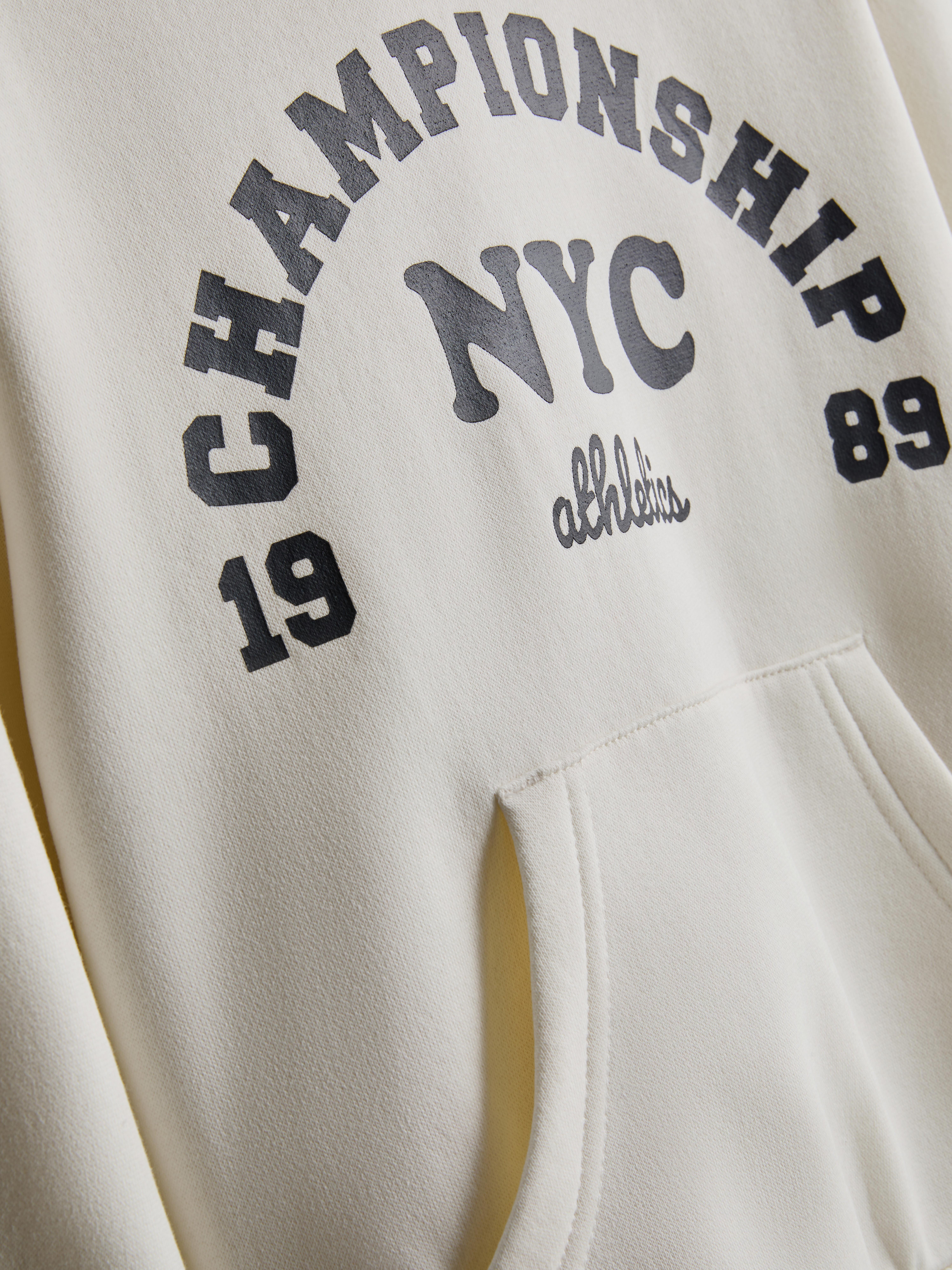 Boys Ecru 1.5-8yrs | Printed Hoodie | Penneys