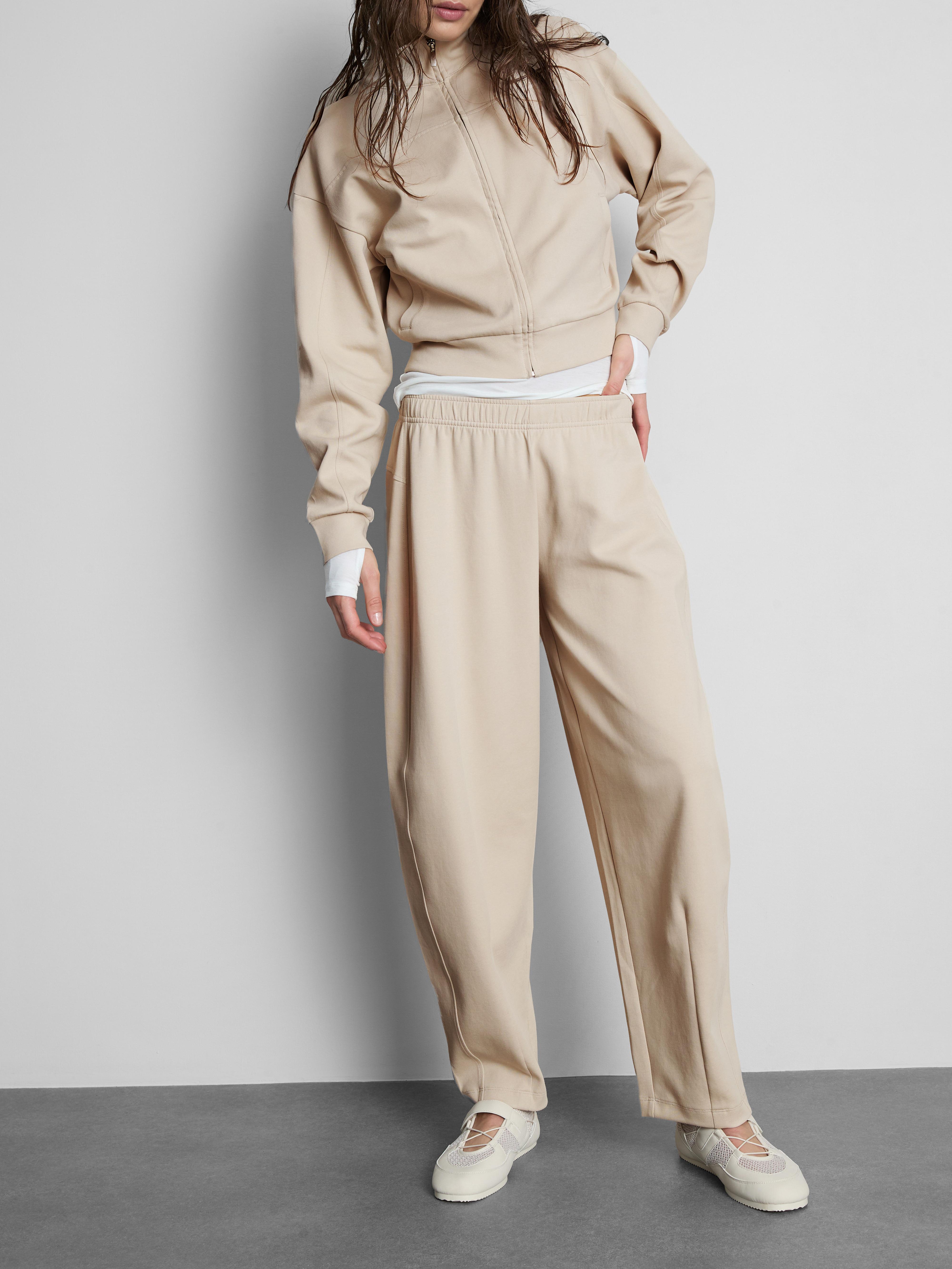 Womens Stone Rita Ora Cotton Rich Barrel Tracksuit Bottoms | Primark