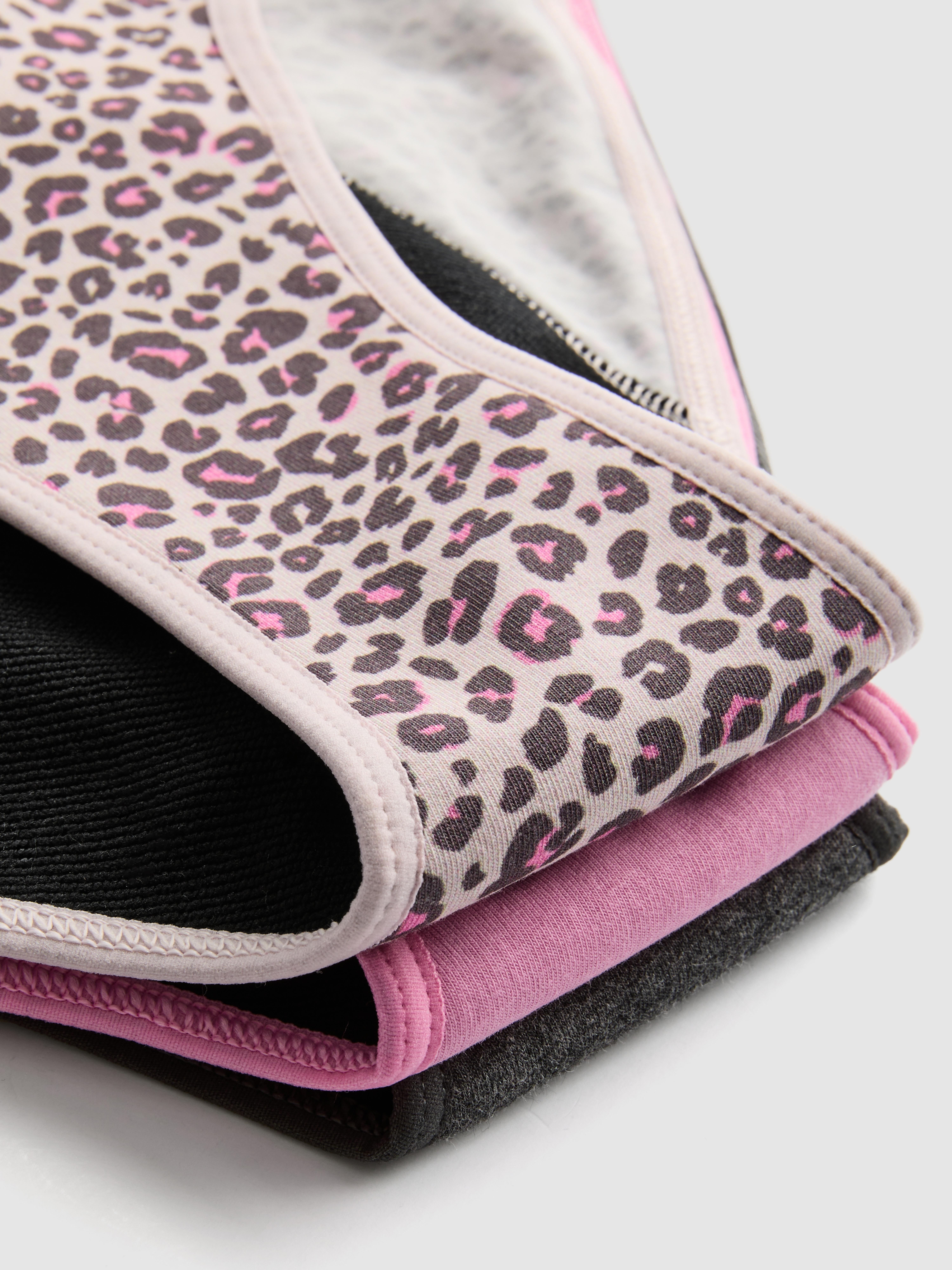 Mini-menstruatieslips hevig bloedverlies, set van 3 - Donkergrijs ...