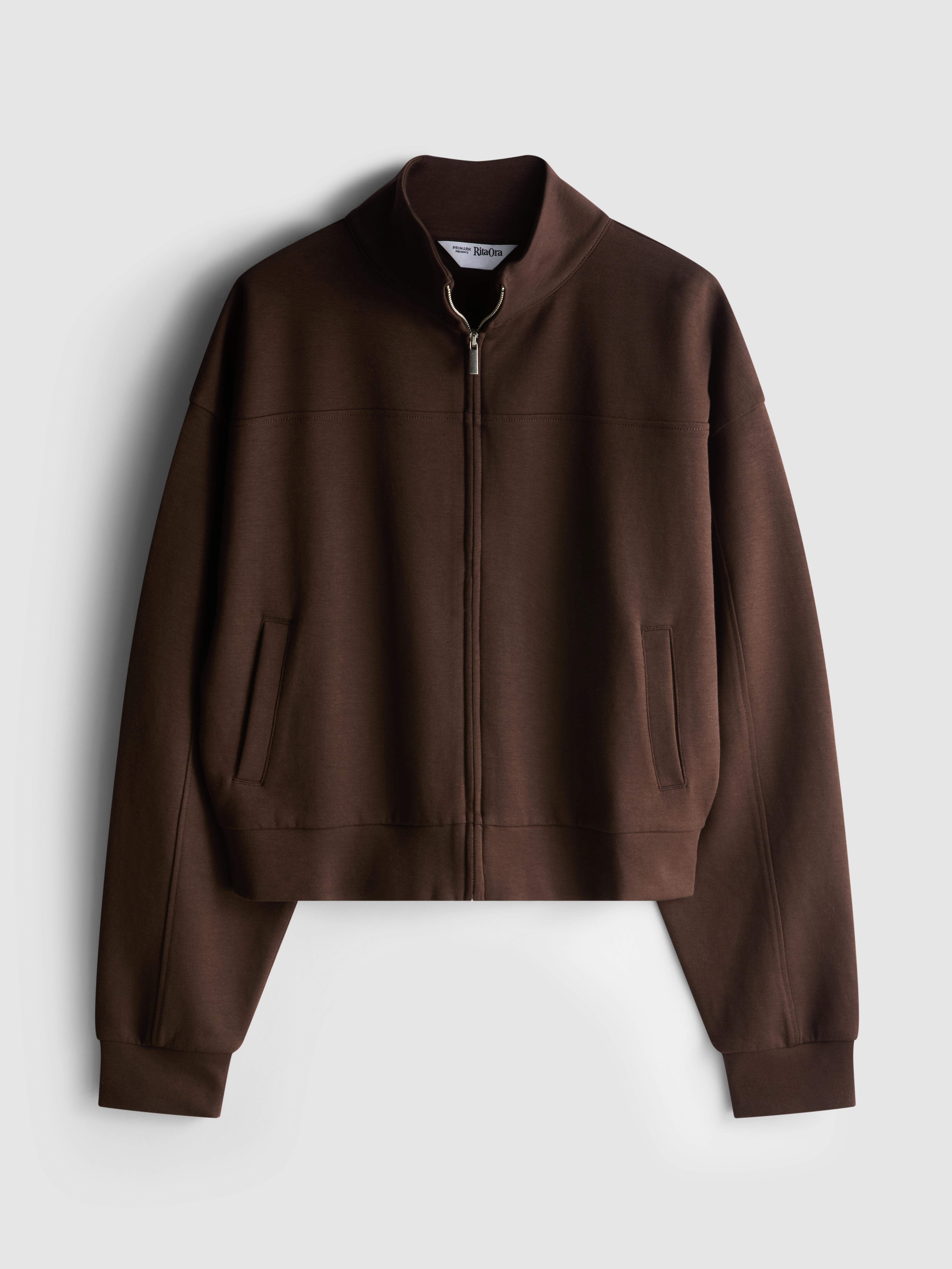 Veste zippée à col cheminée Rita Ora - Chocolat - Femme | Primark