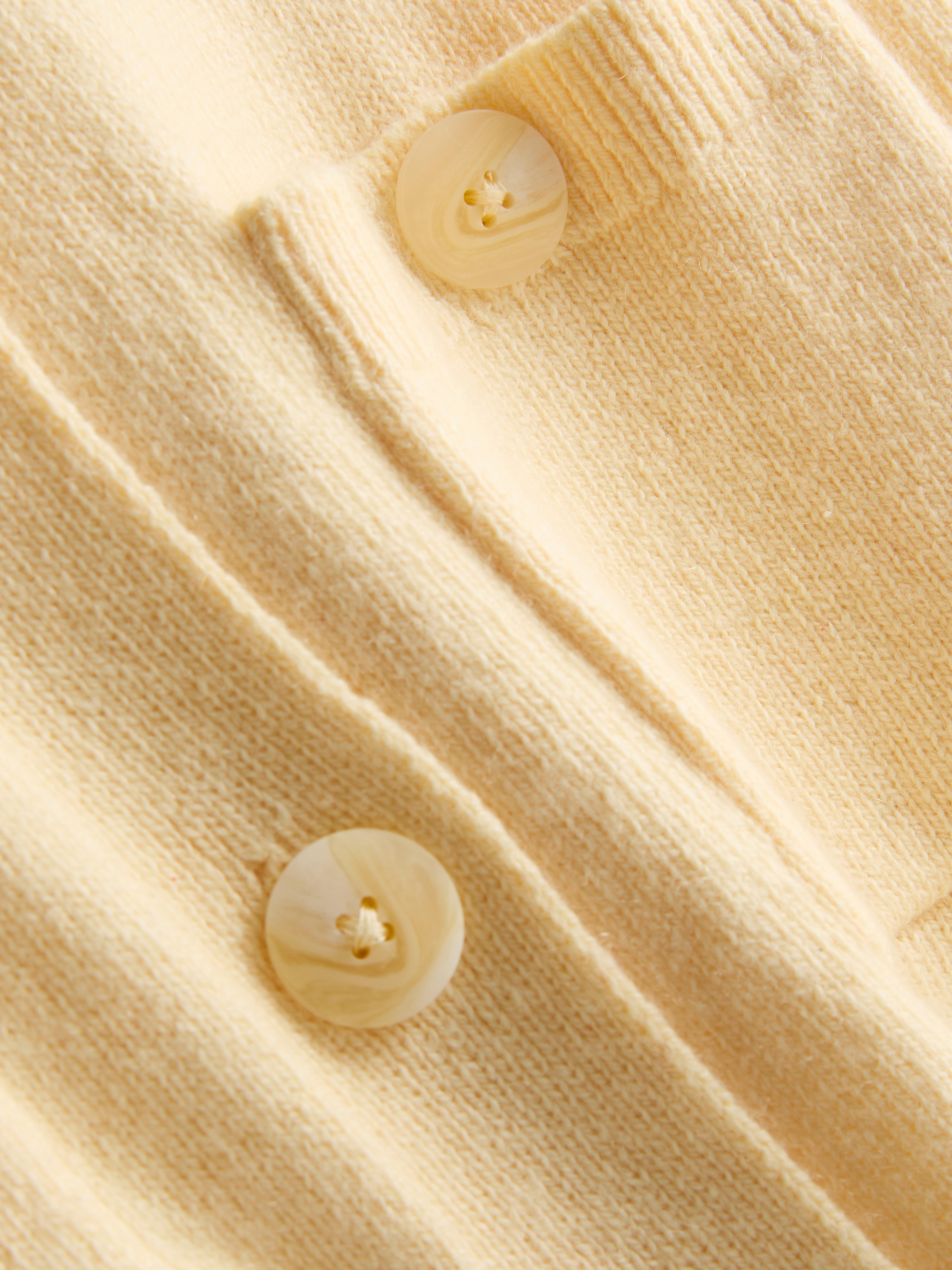 Womens Lemon The Edit Knitted Button Detail Vest | Primark