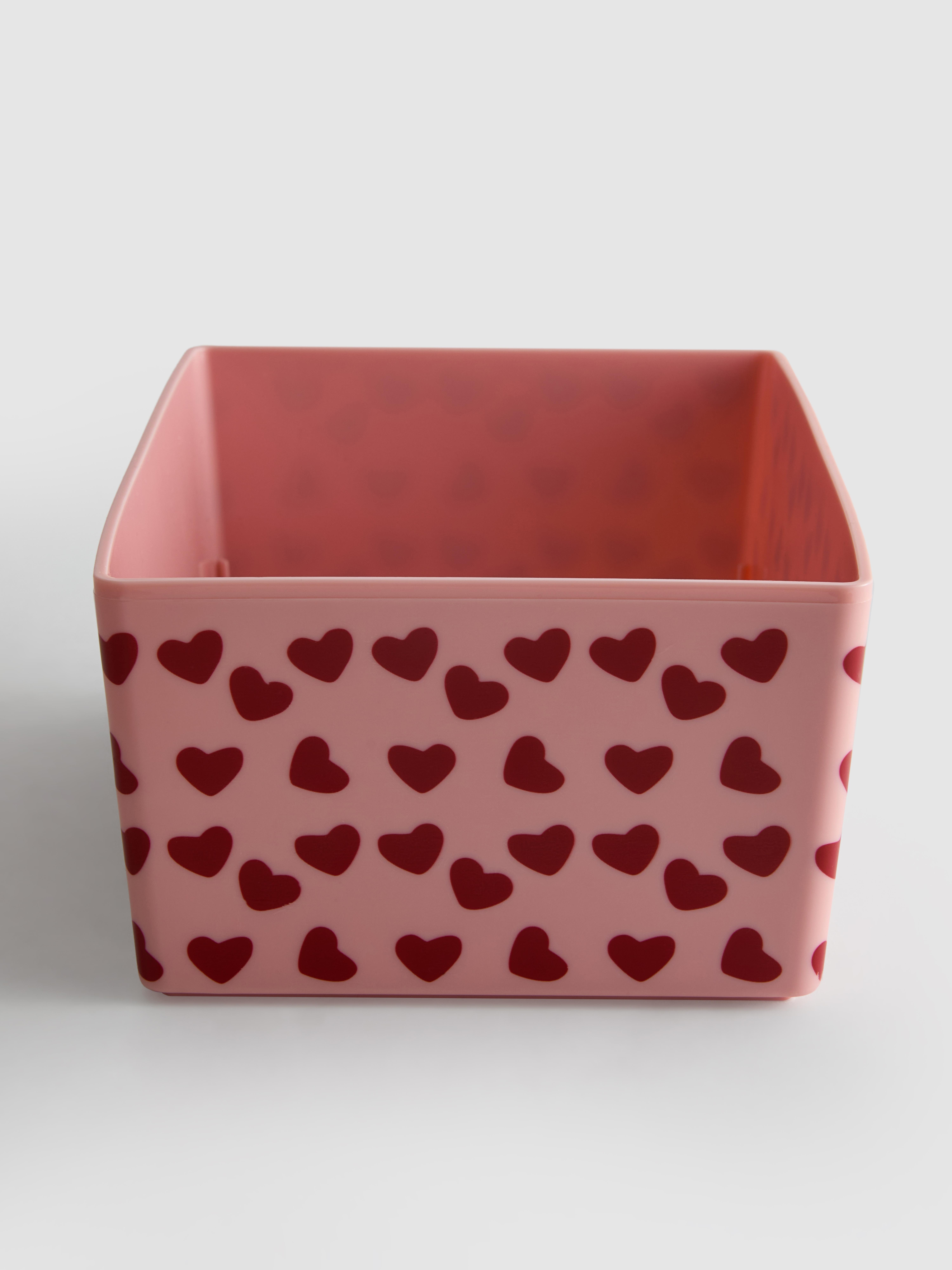 Dark Pink Scalloped Storage Boxes | Primark