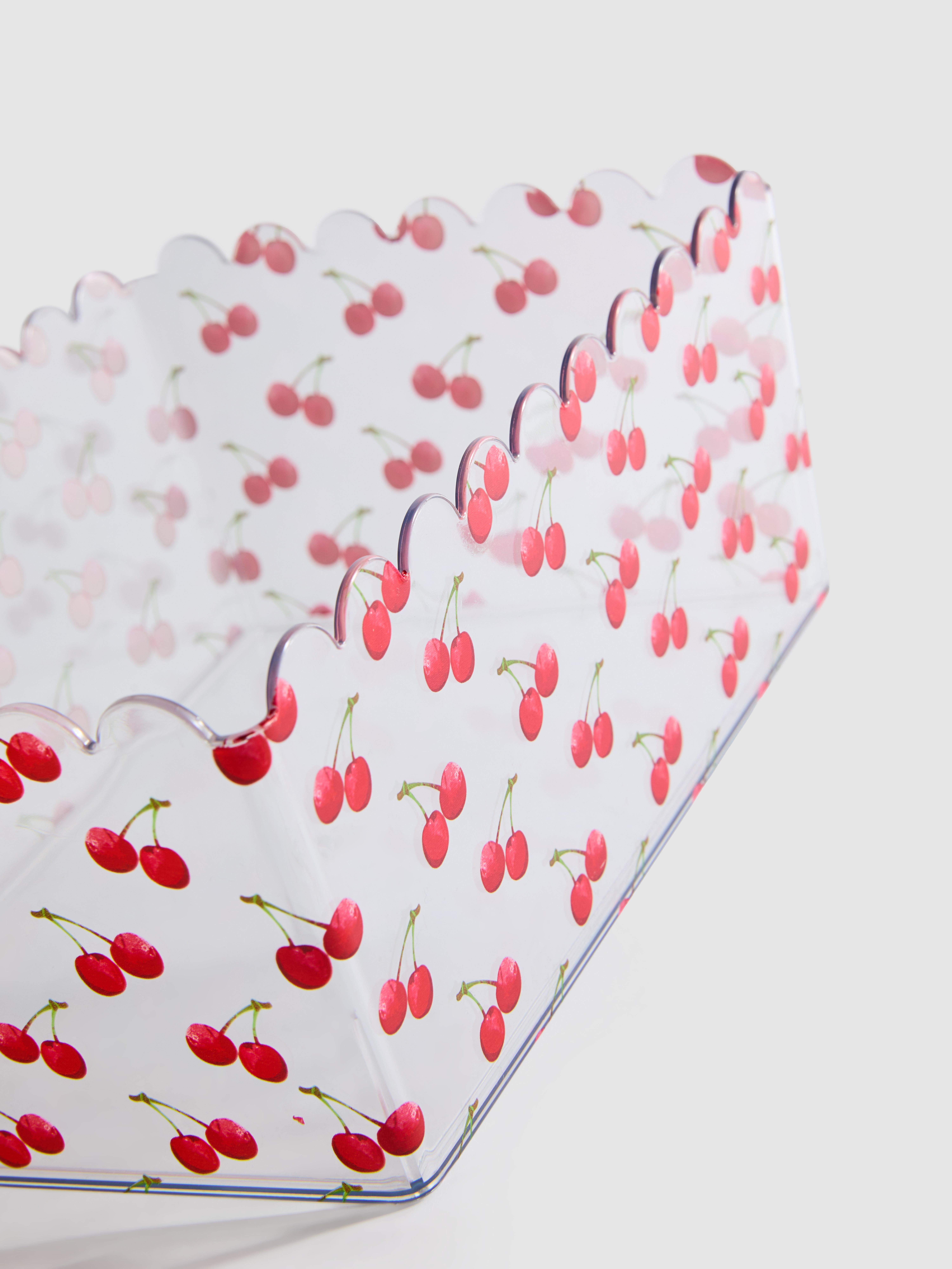 Red Scalloped Storage Boxes | Primark