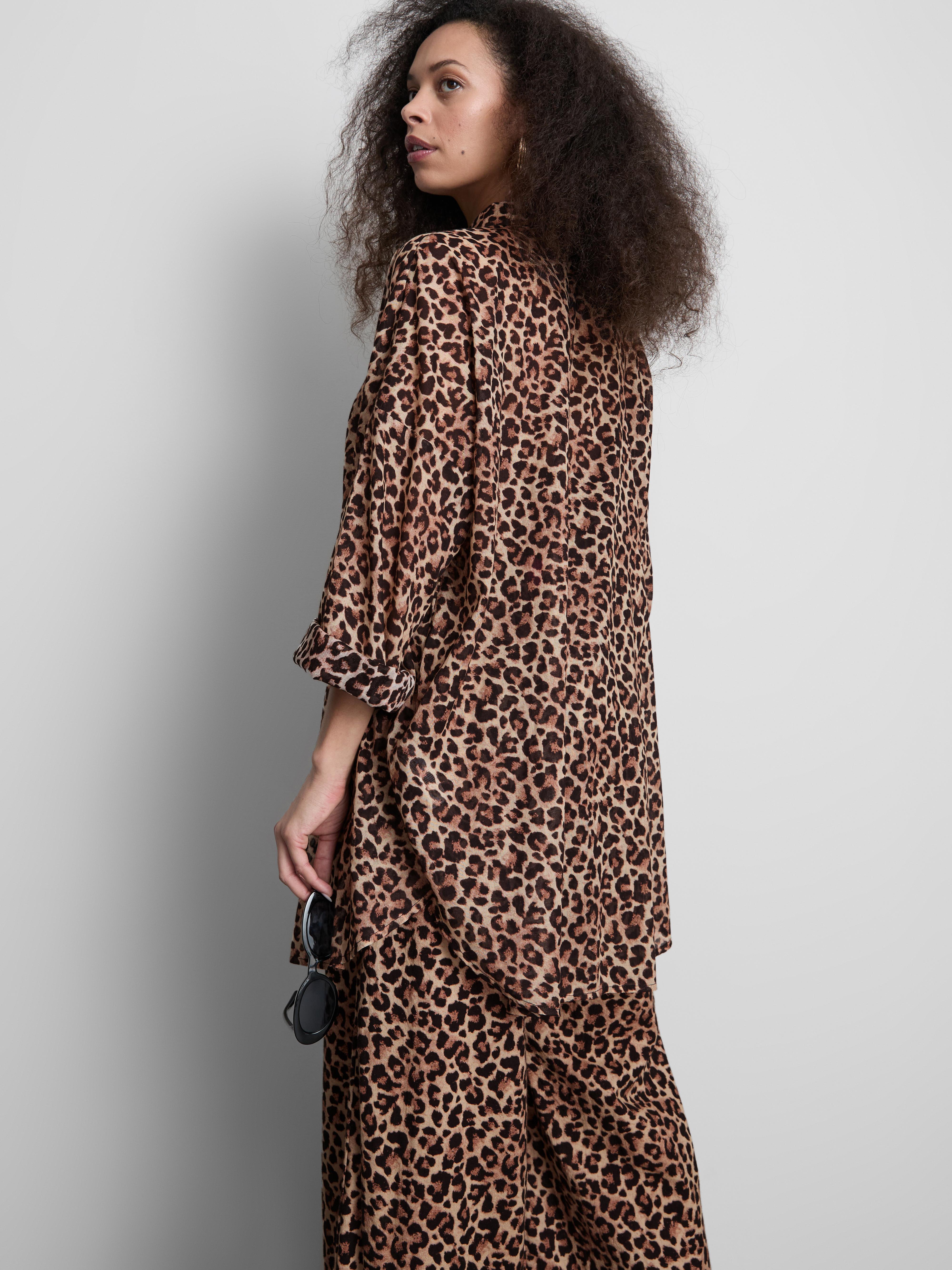 Women's Brown Printed Cotton Beach Shirt | Penneys