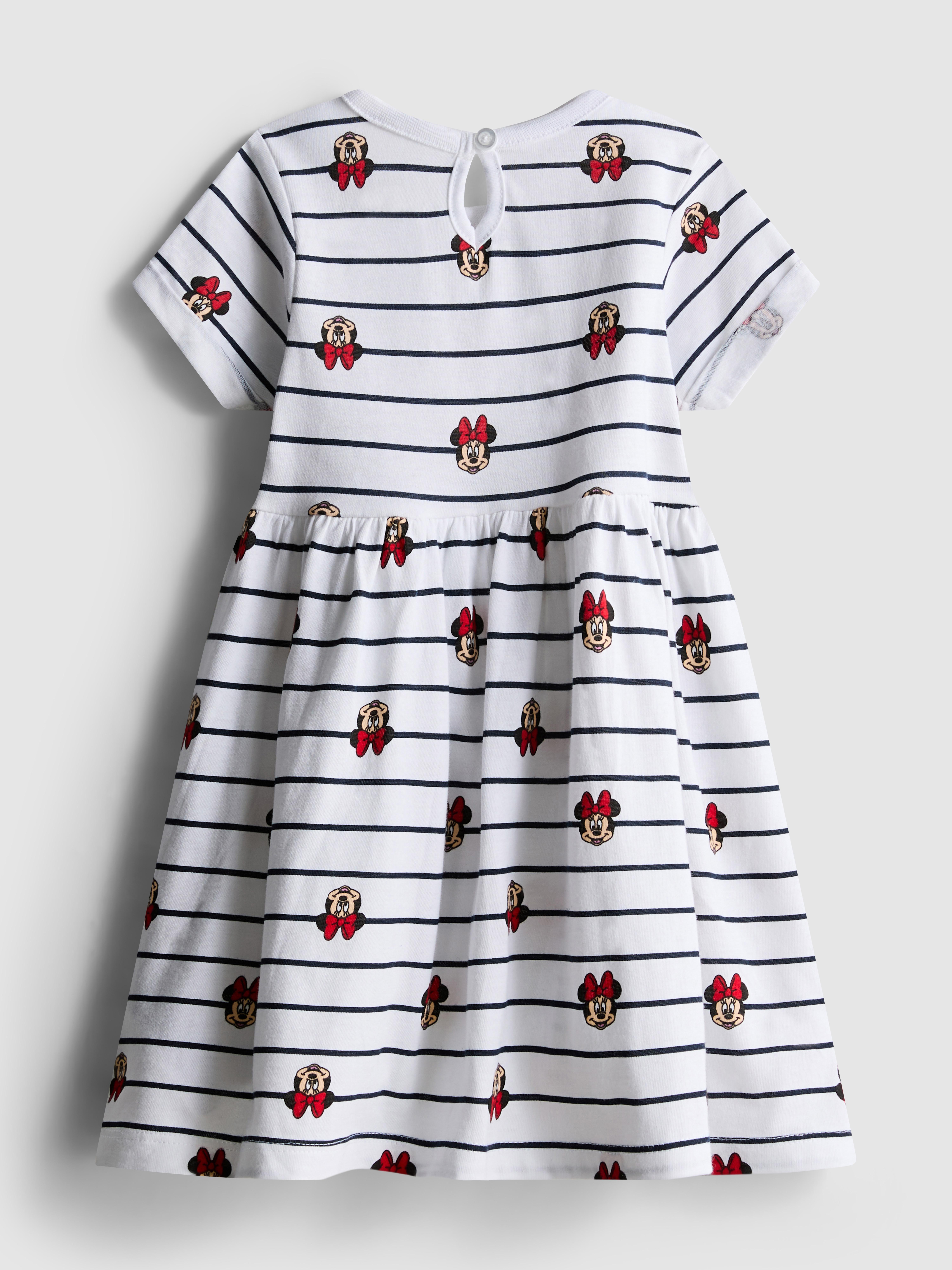 Baby Girls Ivory 0-36mths | Disney’s Minnie Mouse Smock Dress | Primark