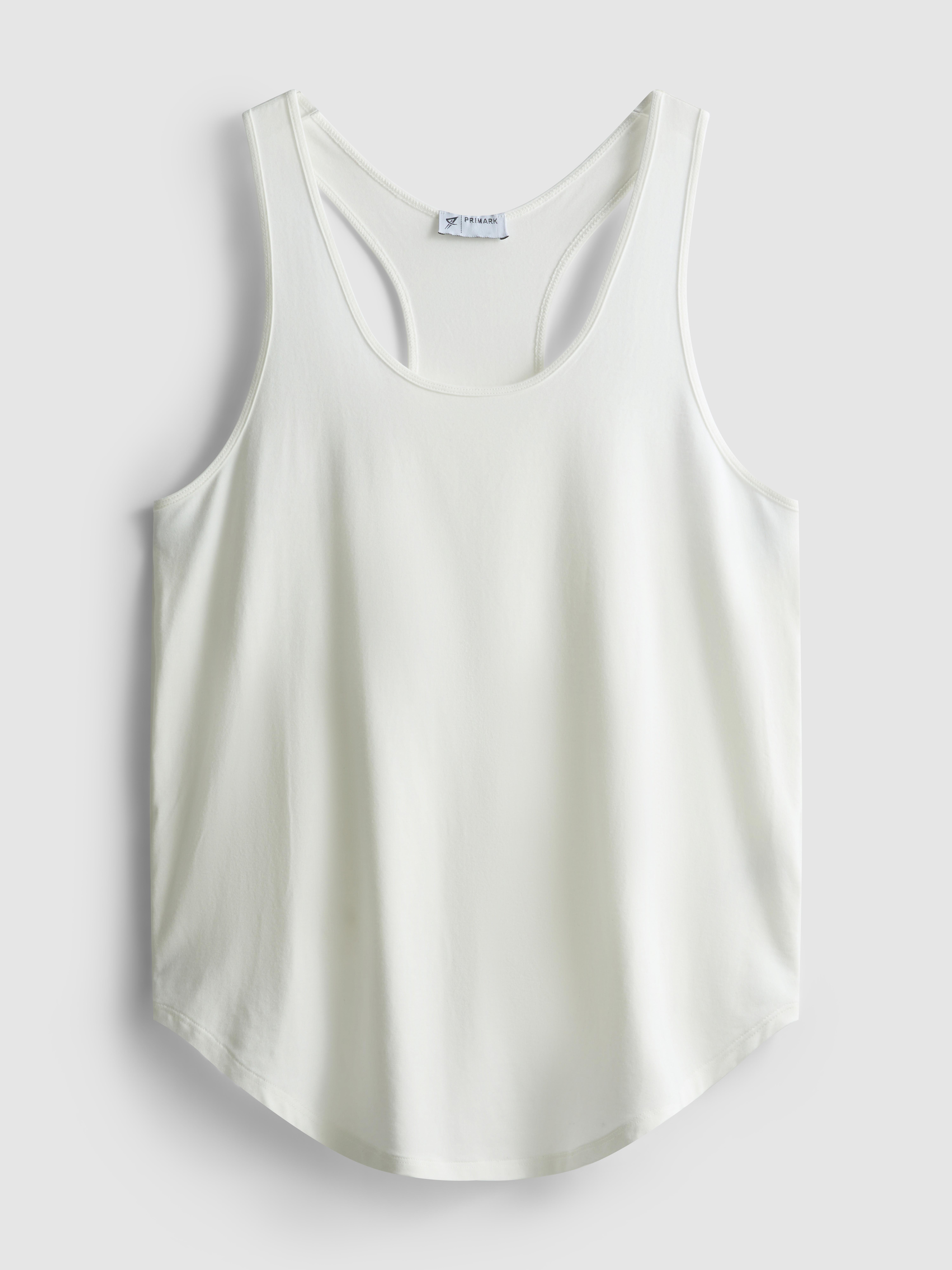 Sporttrikó racerback-hátmegoldással - Ekrü - Női | Primark