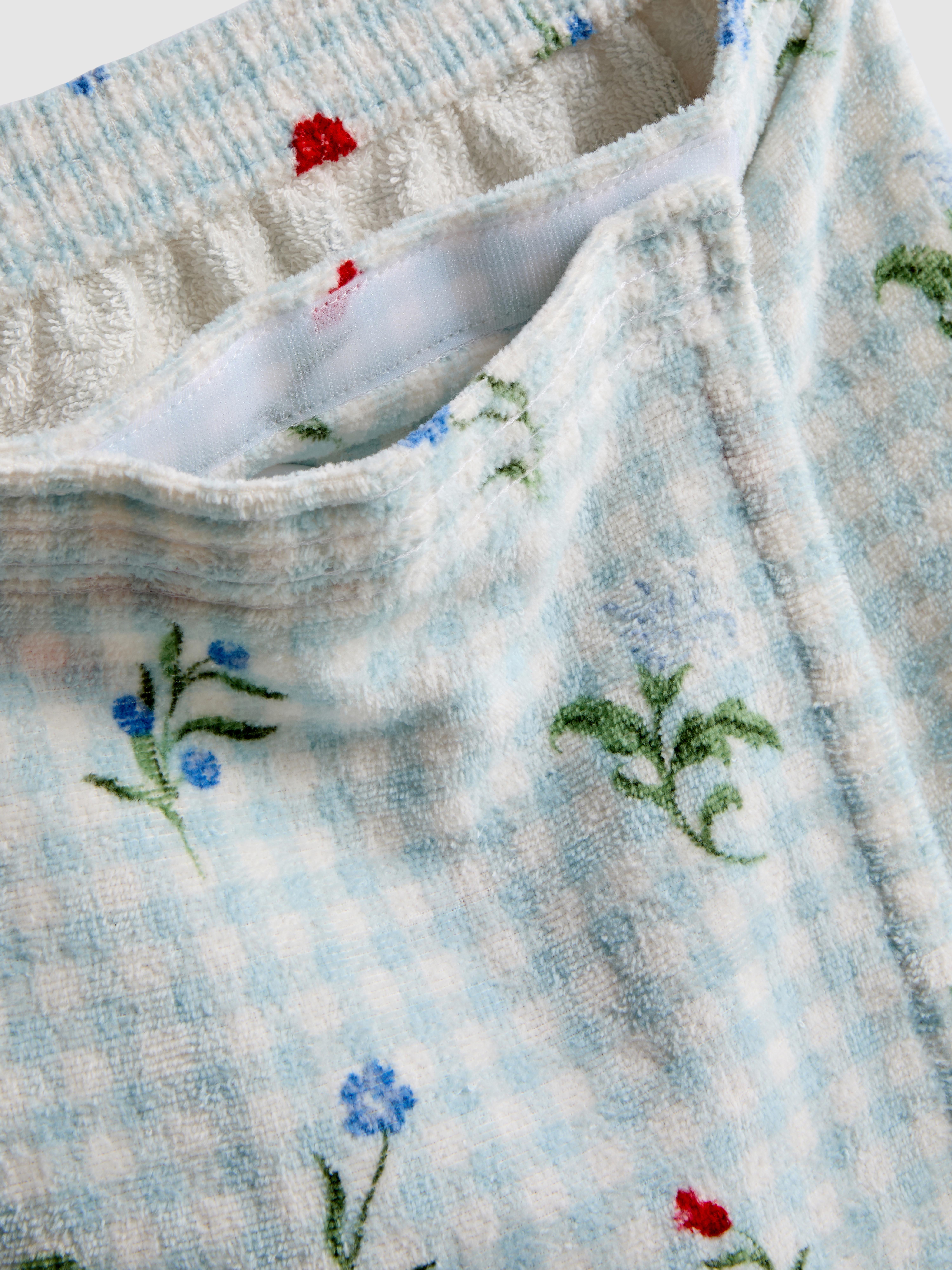 Blue Strawberry Towel Wrap | Primark