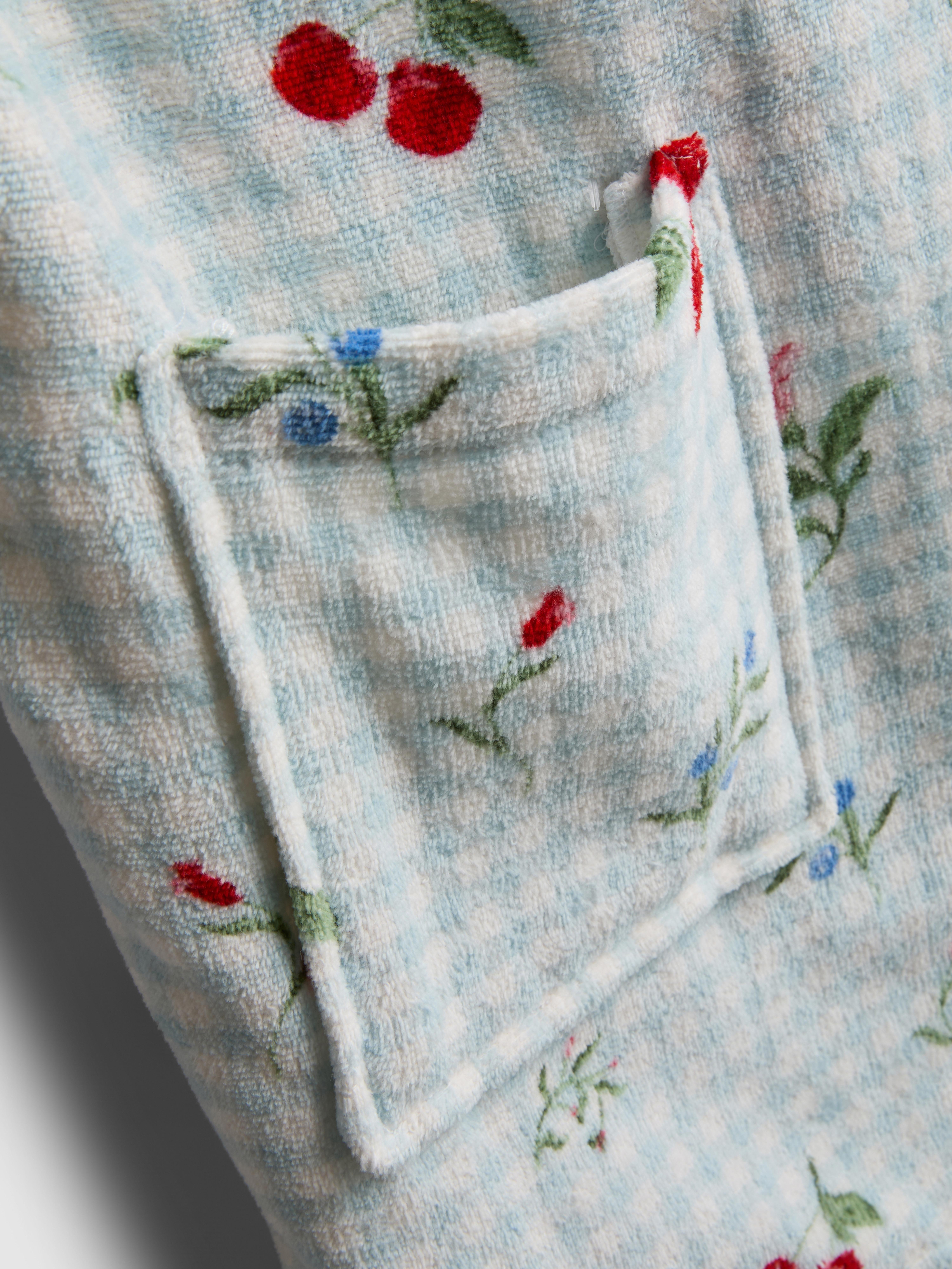 Blue Strawberry Towel Wrap | Primark