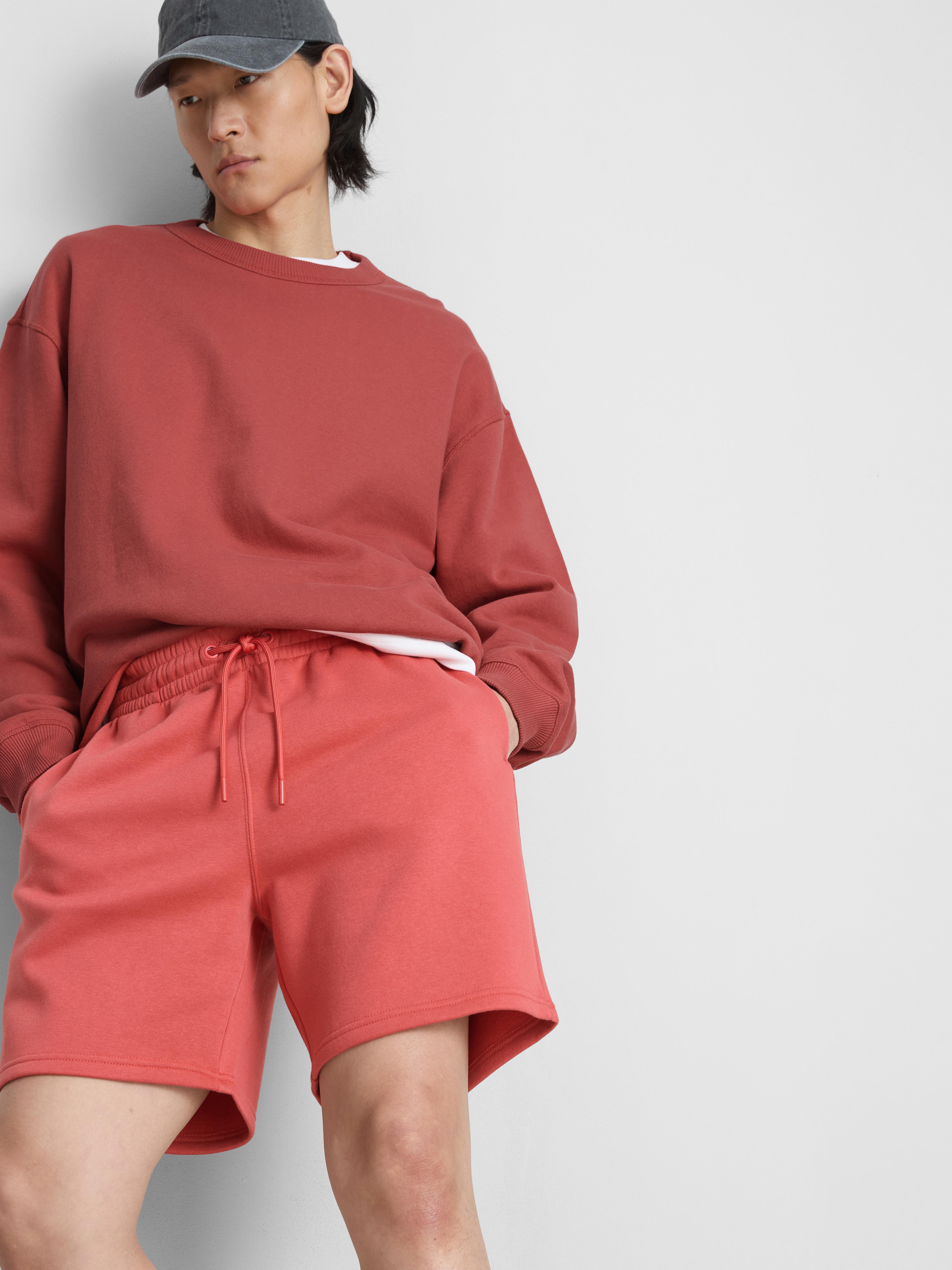 Mens Red Essential Drawstring Shorts | Primark