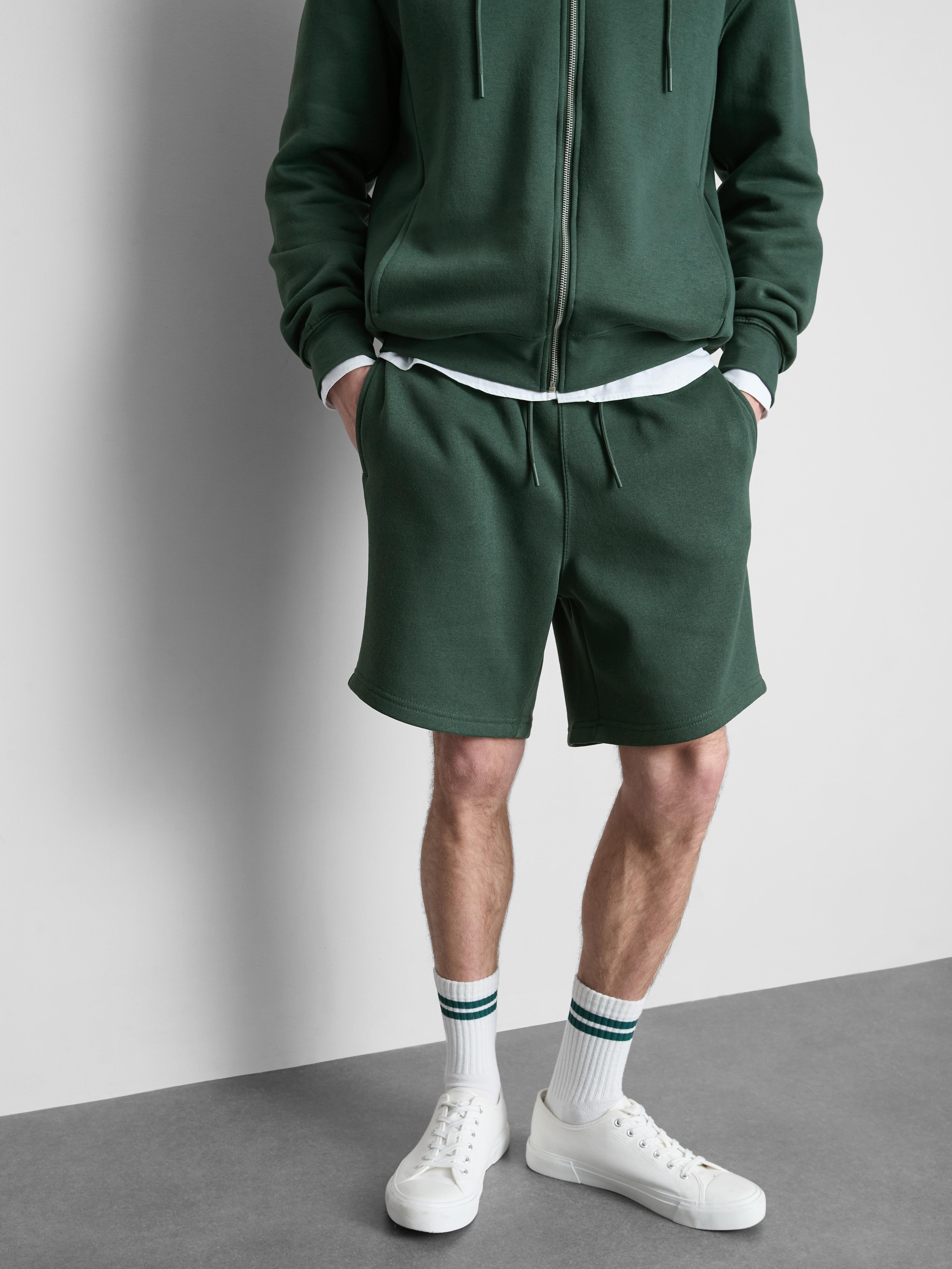 Mens Green Essential Drawstring Shorts | Primark