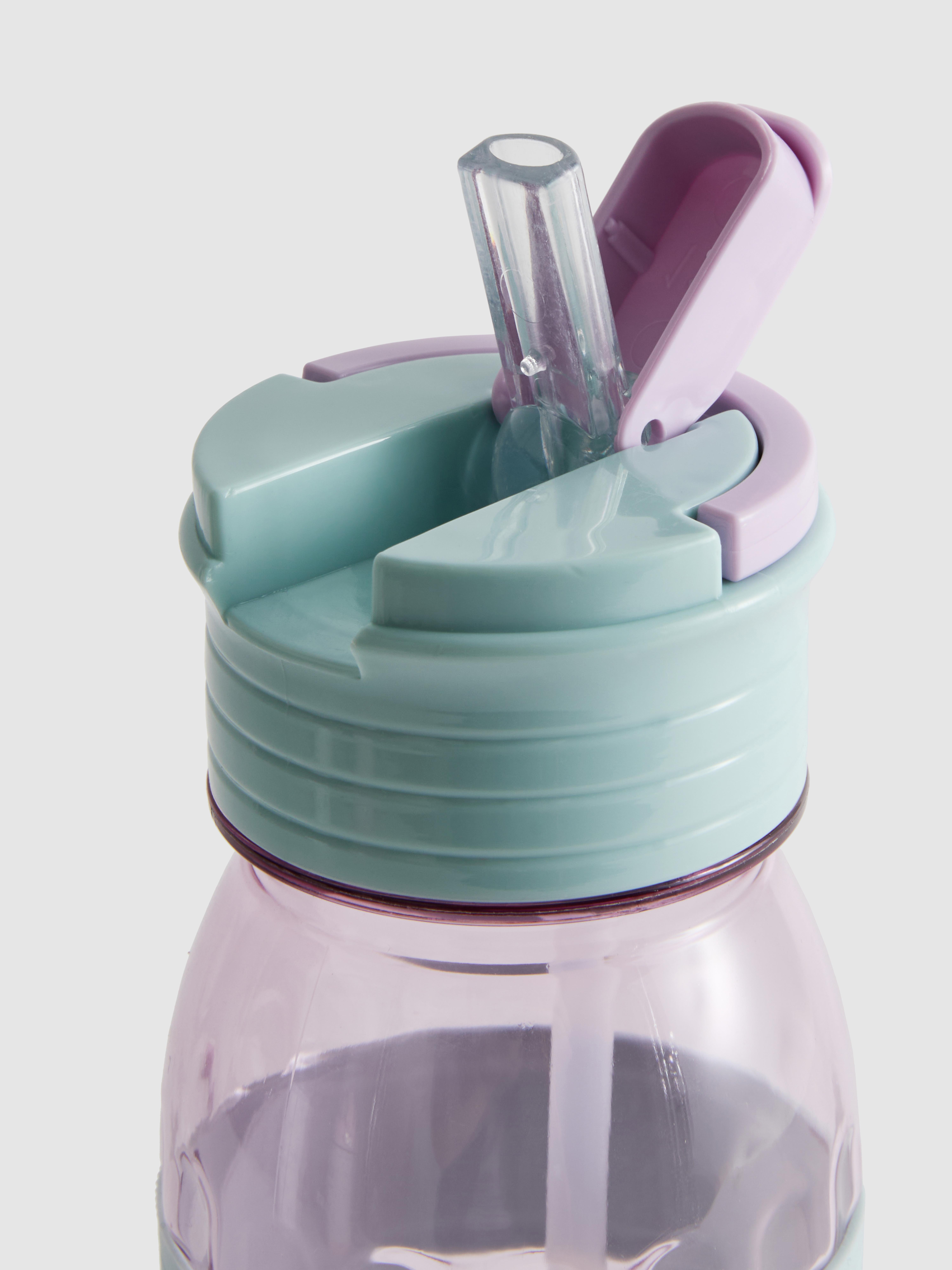 Botella de agua con banda de silicona - Lila | Primark