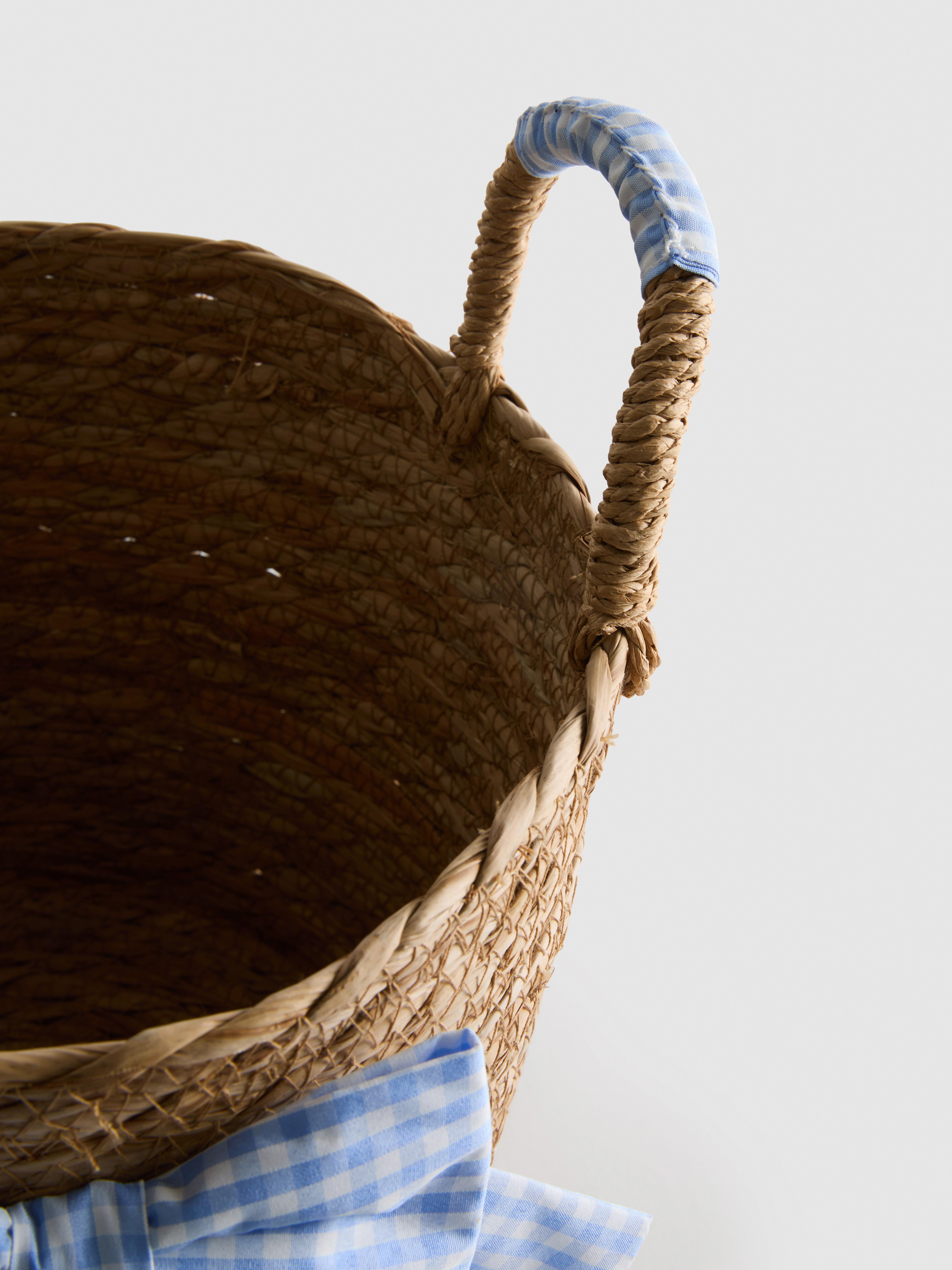 Natural Bow Storage Basket | Primark
