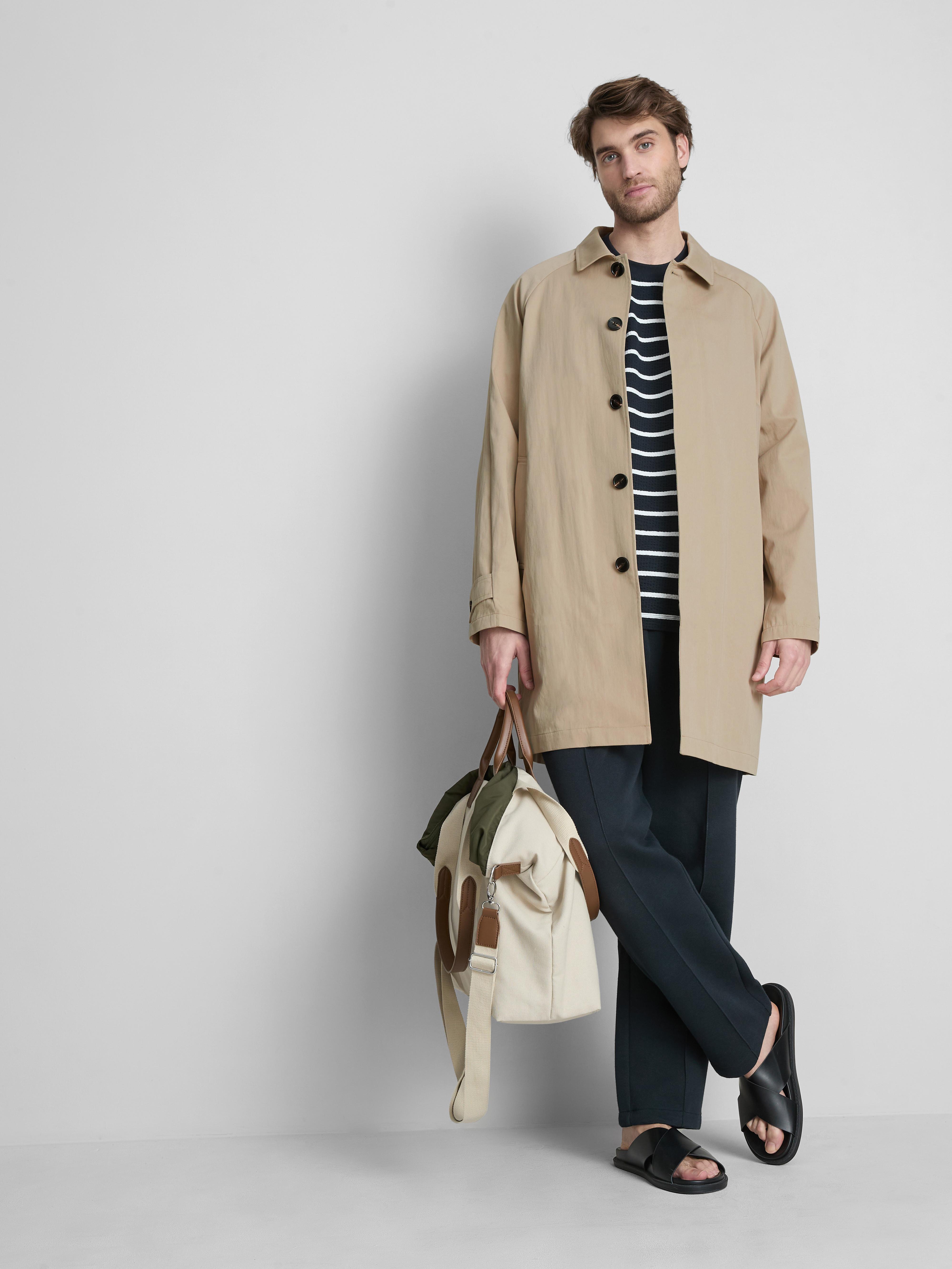 Gabardina con botones de The Edit - Color crudo - Hombre | Primark