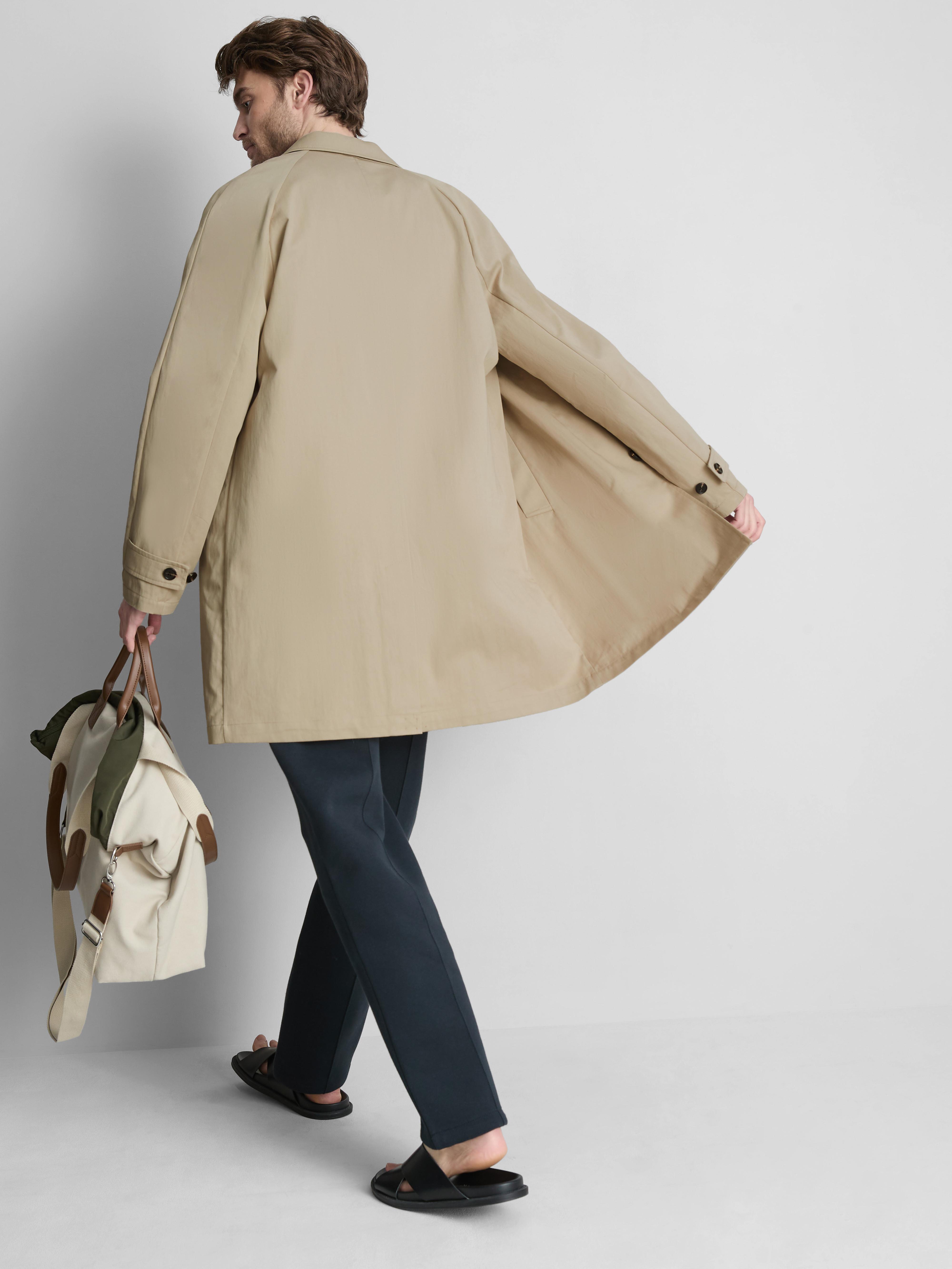 Gabardina con botones de The Edit - Color crudo - Hombre | Primark