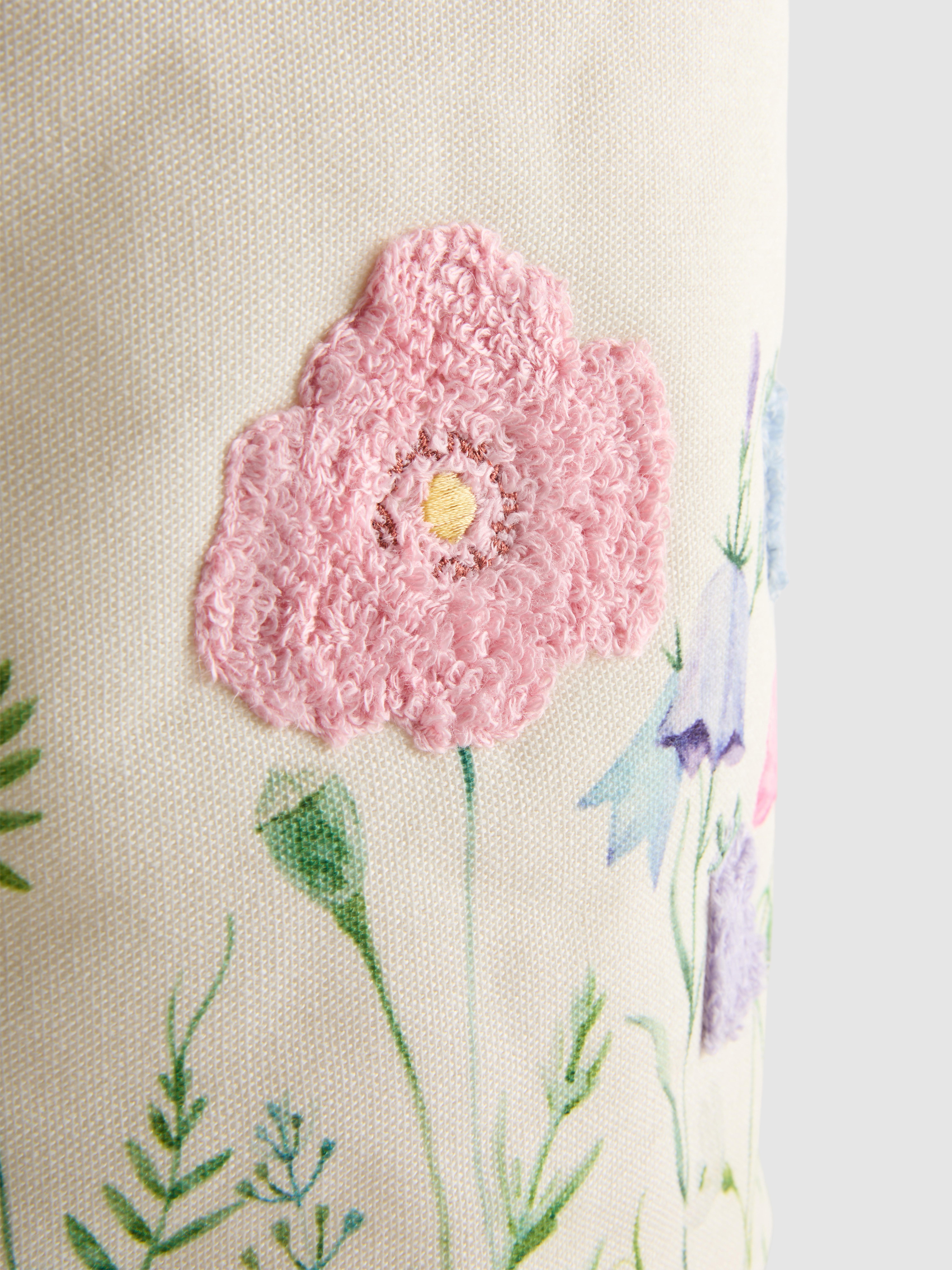 Multi Tufted Floral Storage Basket | Primark