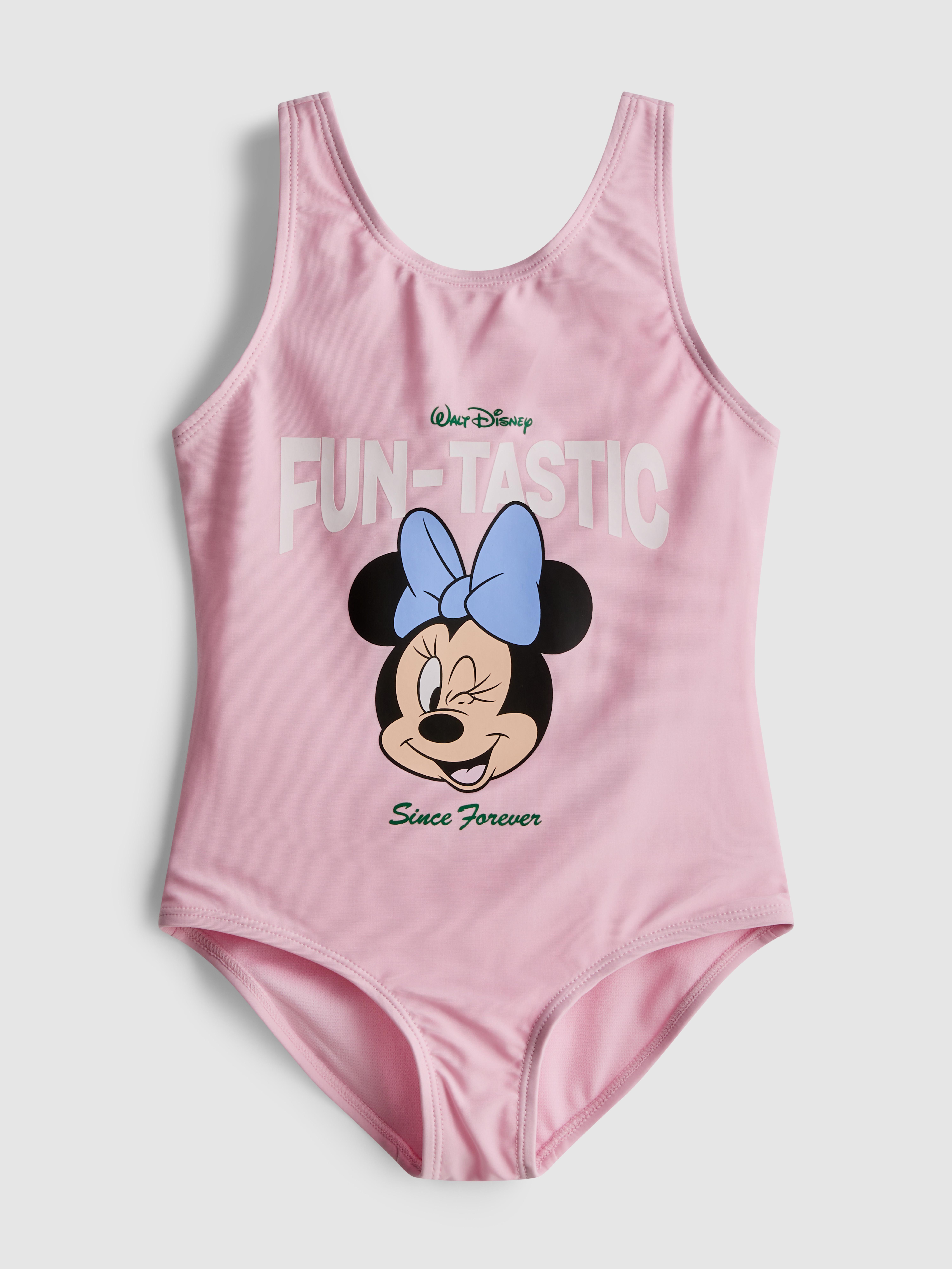 Girls Light Pink 1.5-8yrs | Disney’s Minnie Mouse Swimsuit | Primark