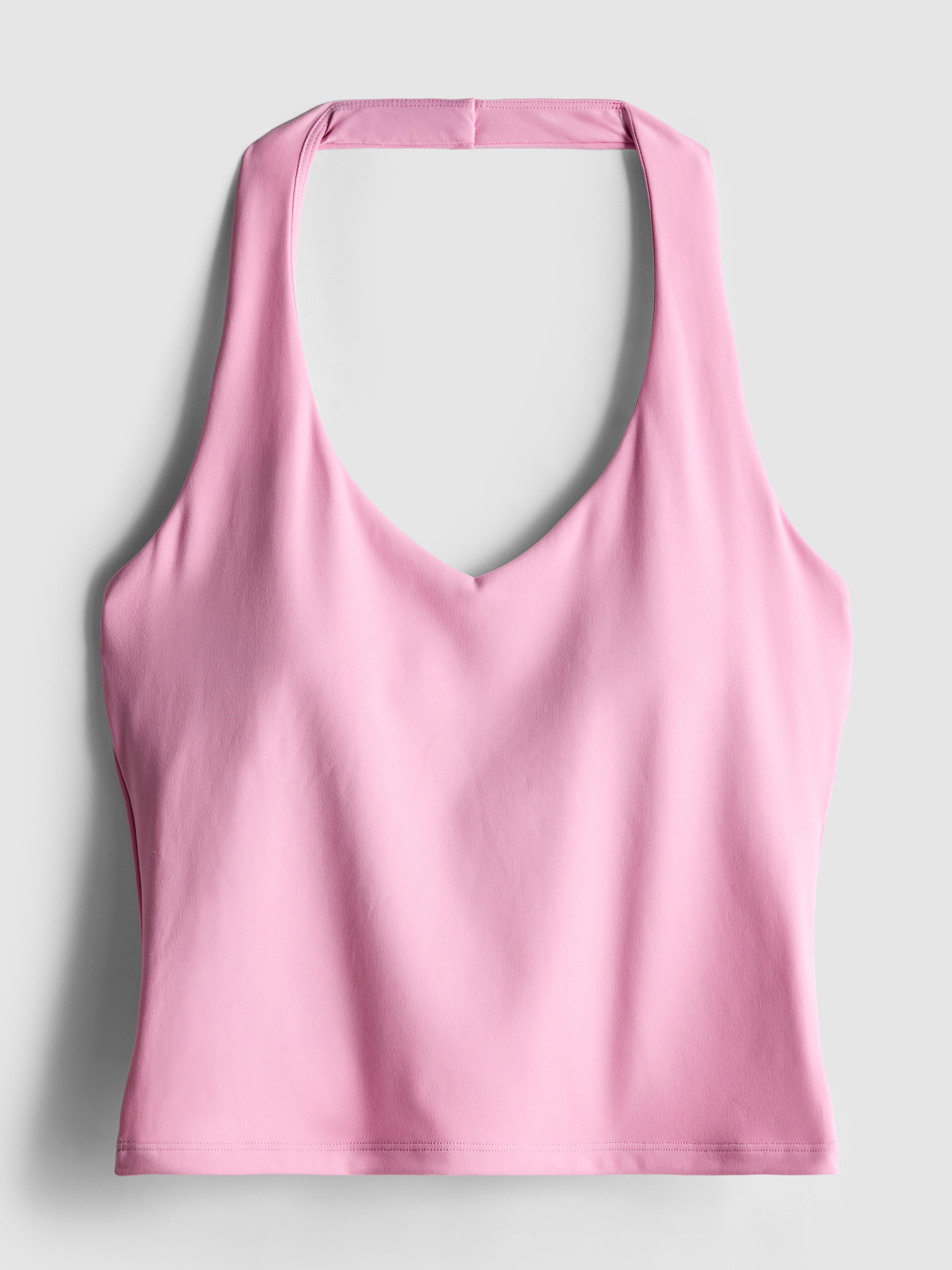 Womens Pink Buttery Soft Halter Neck Active Top | Primark