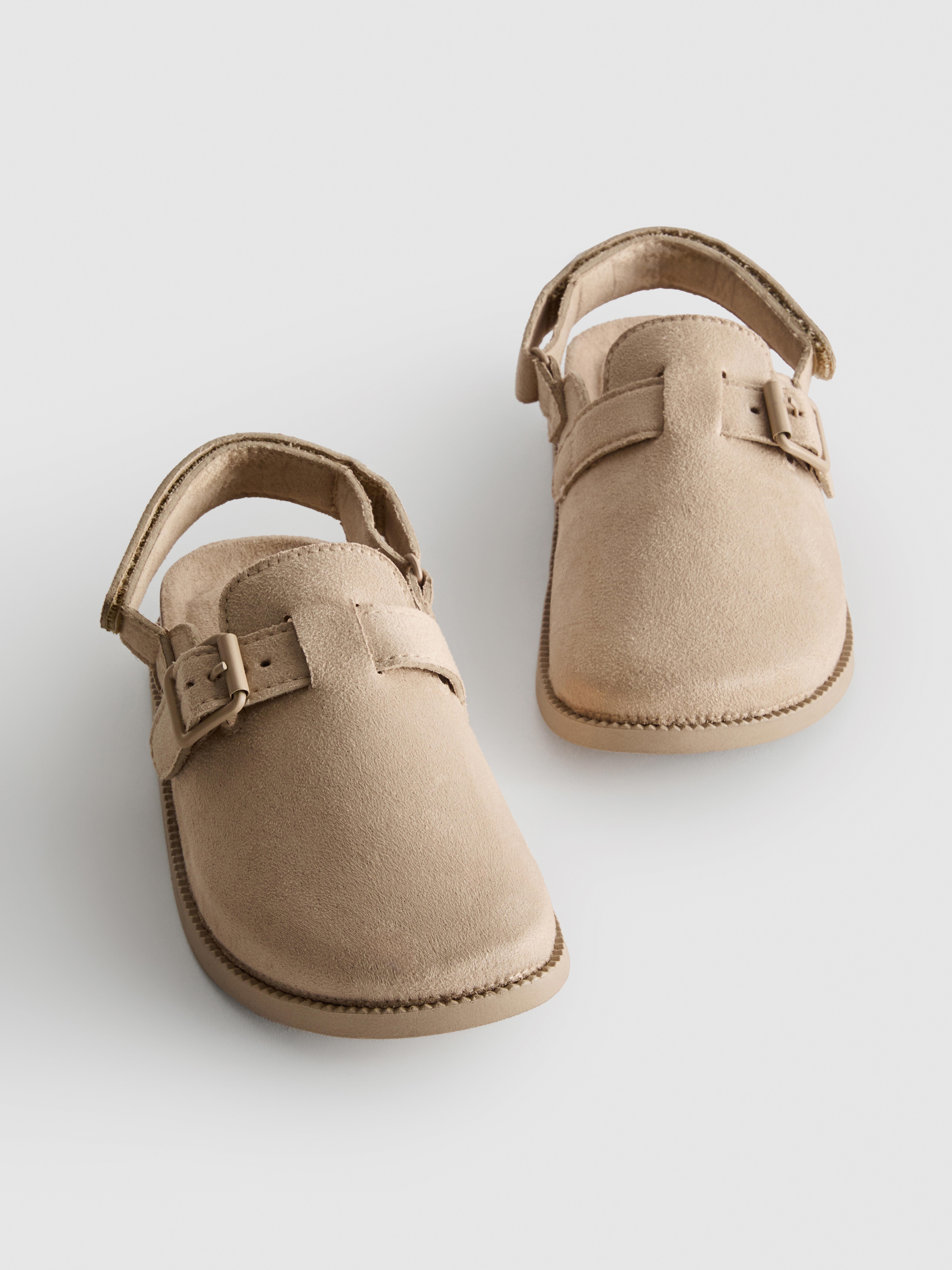 Girls Beige Slingback Clogs | Primark