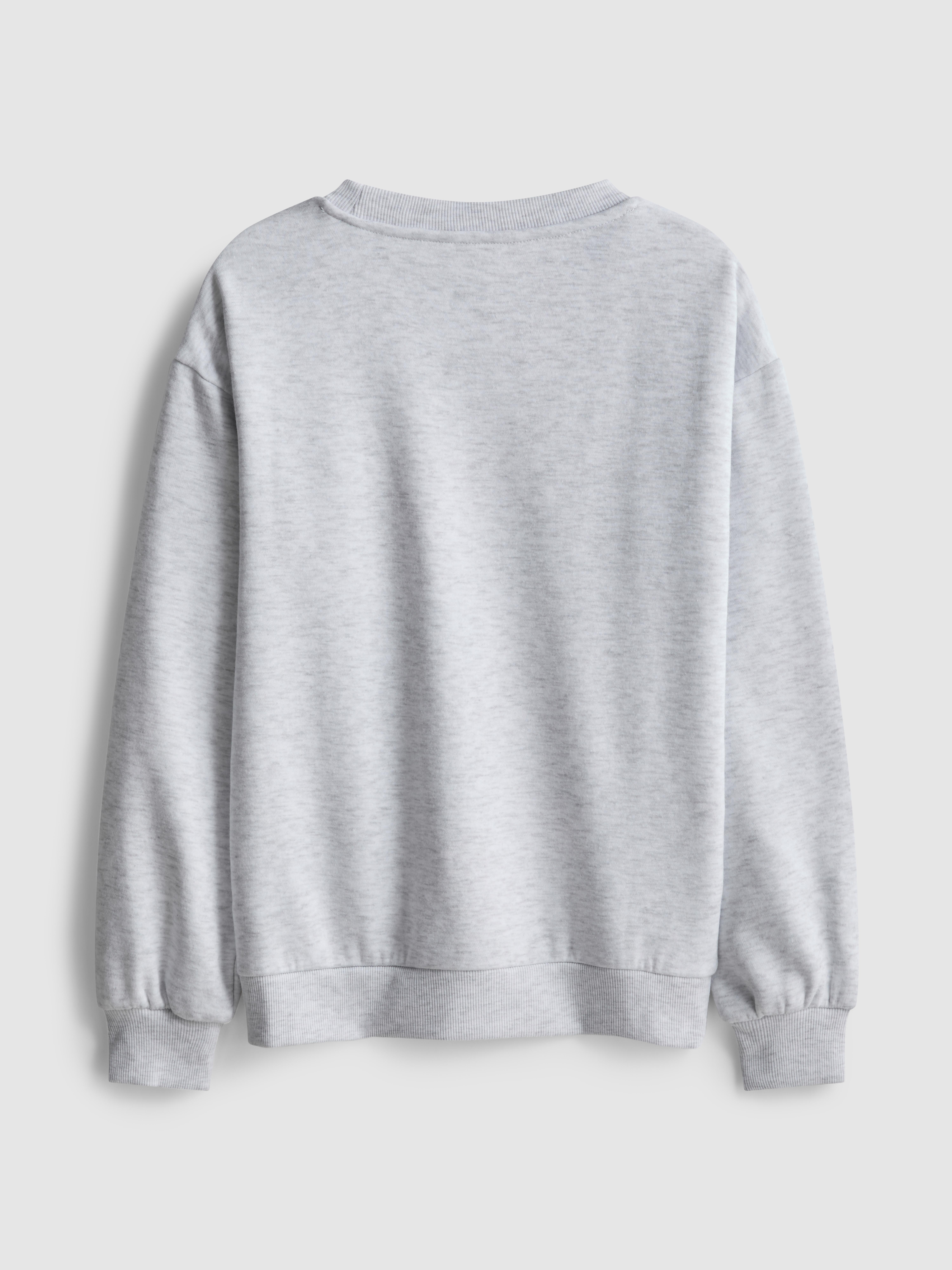 7–15 éves | Hello Kitty szabadidőfelső - Melírozott szürke - Lány | Primark