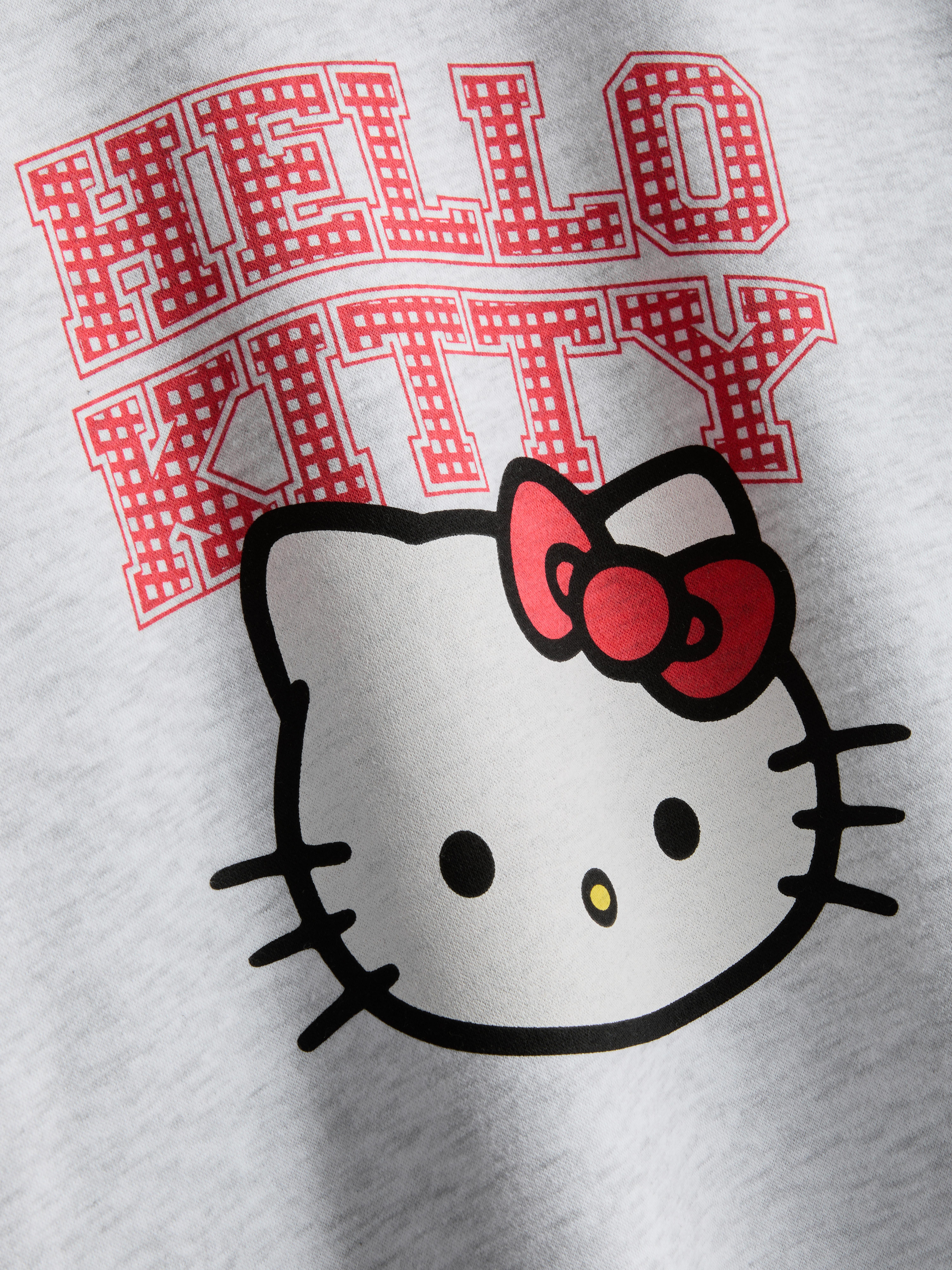7–15 éves | Hello Kitty szabadidőfelső - Melírozott szürke - Lány | Primark