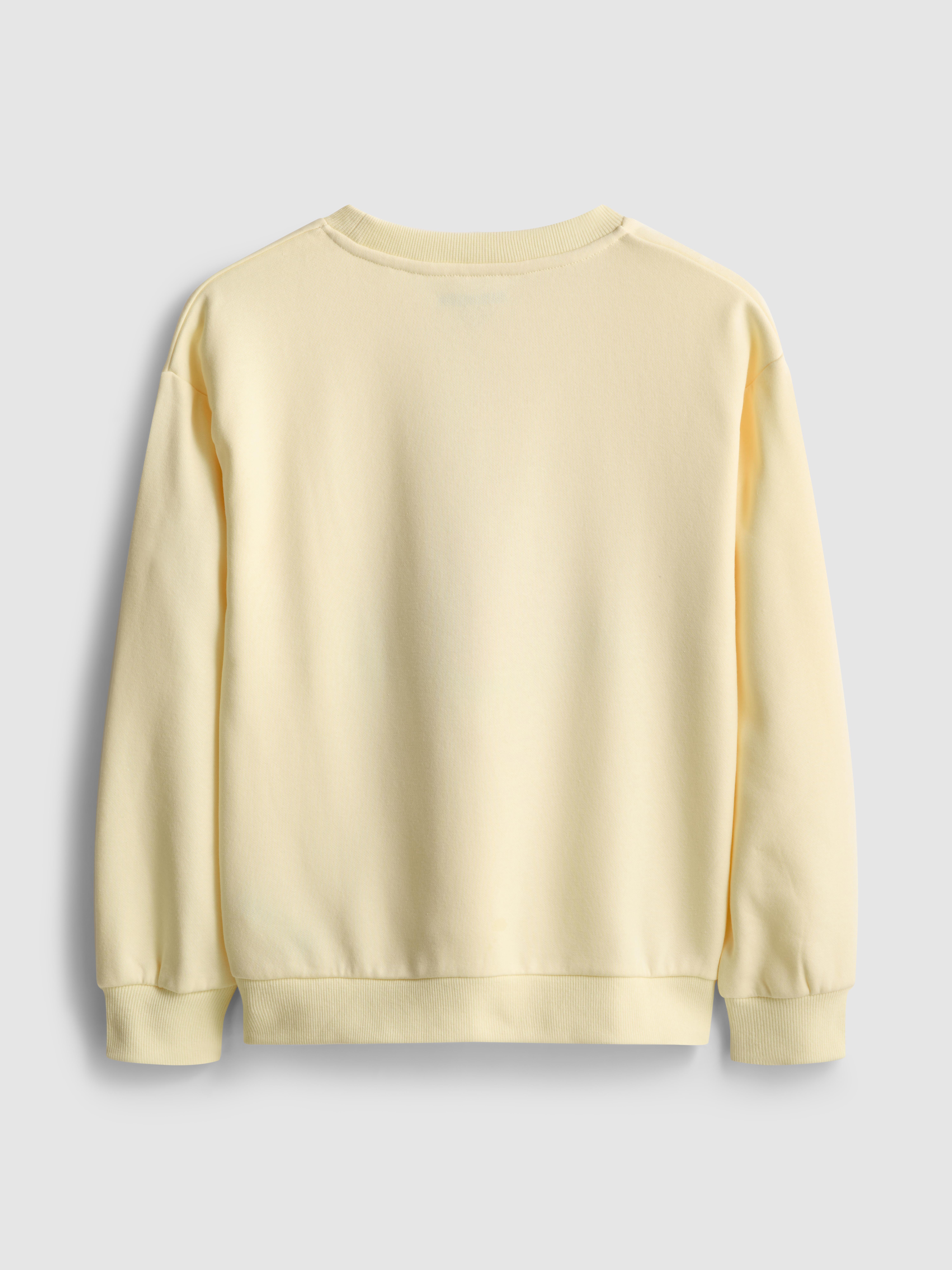 7-15 anos | Camisola Super Mario World Princess Peach - Amarelo-claro ...