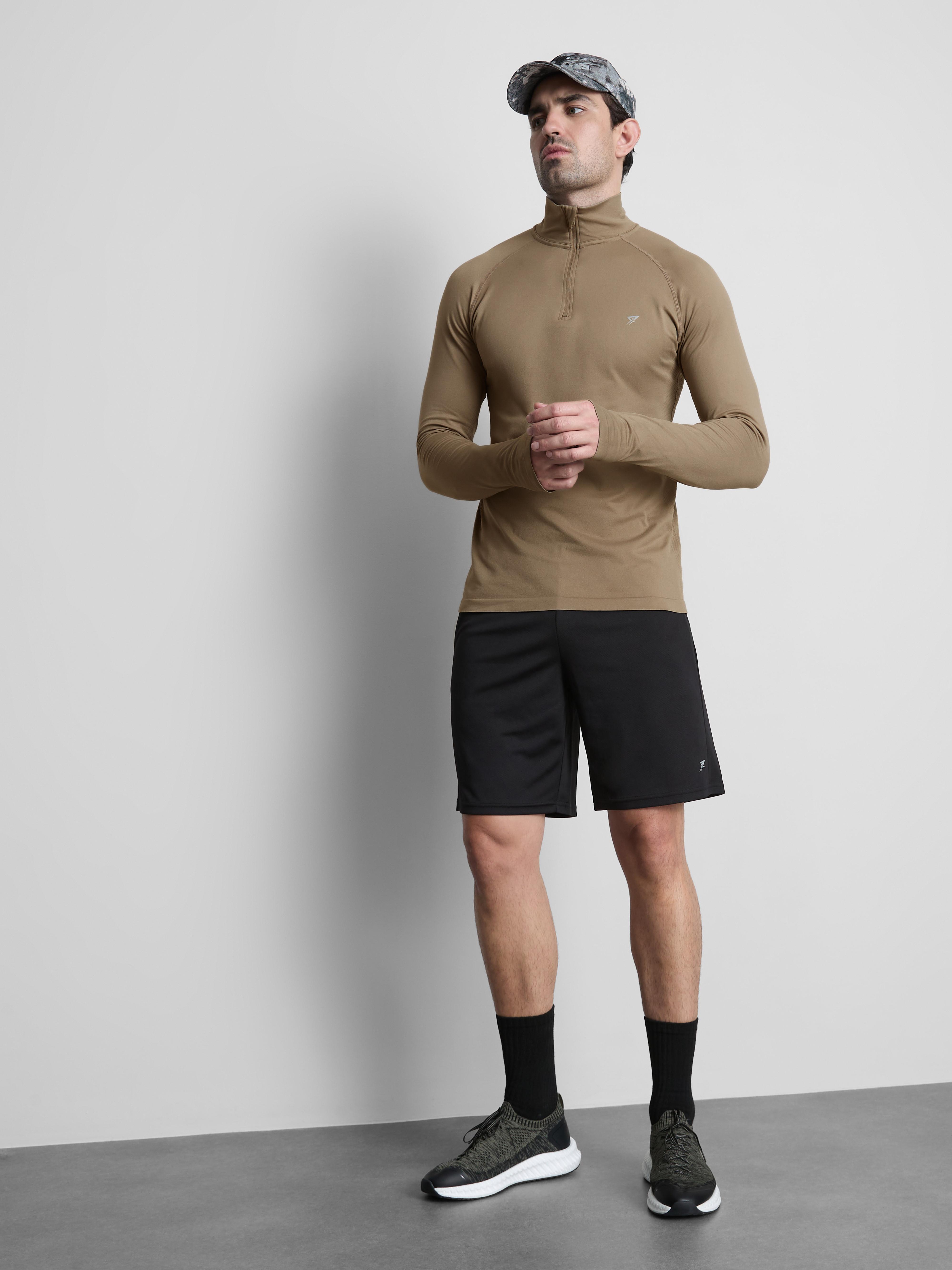 Bluză sport cu fermoar scurt - Gri pietriș - Bărbați | Primark