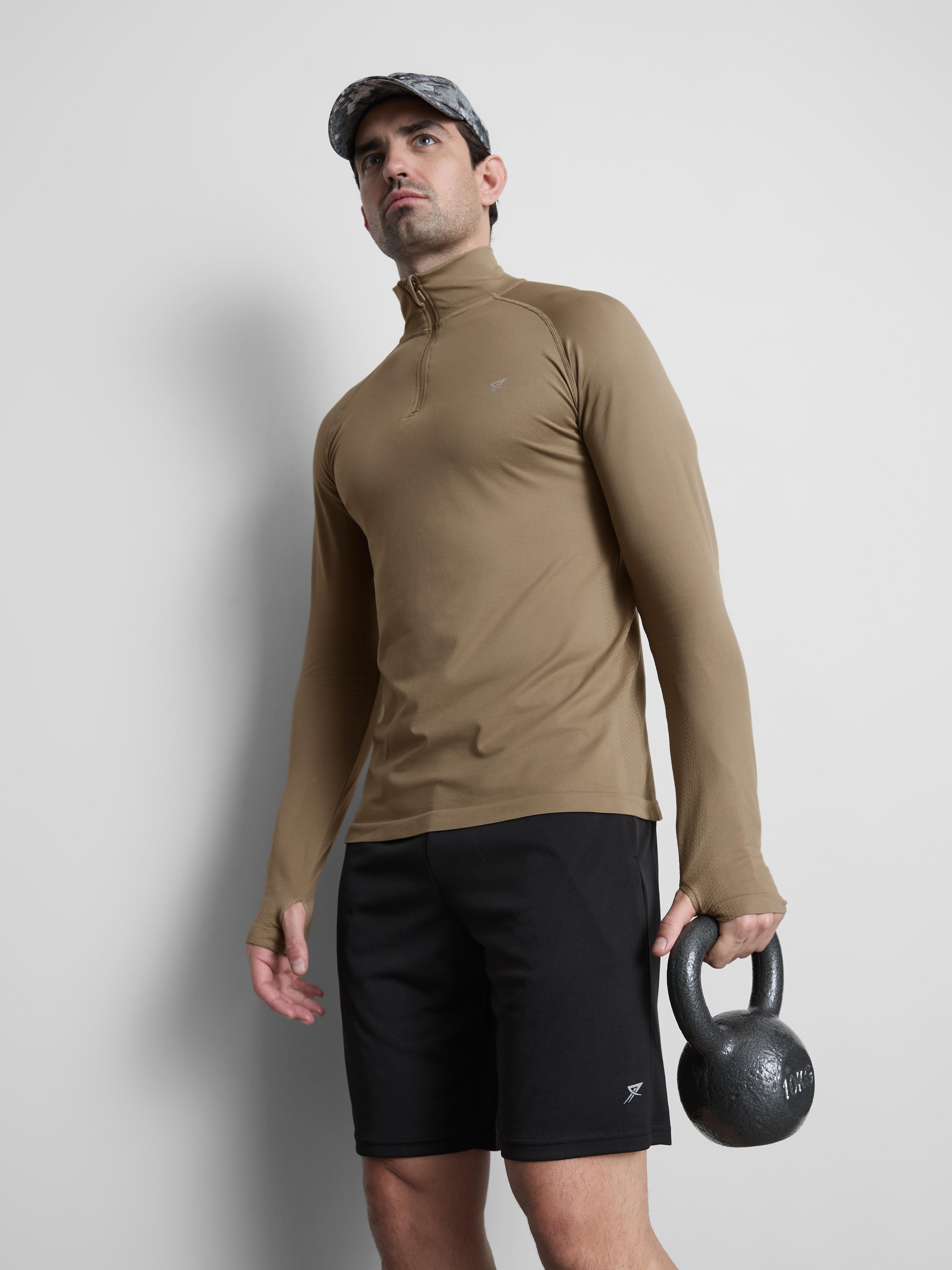 Bluză sport cu fermoar scurt - Gri pietriș - Bărbați | Primark