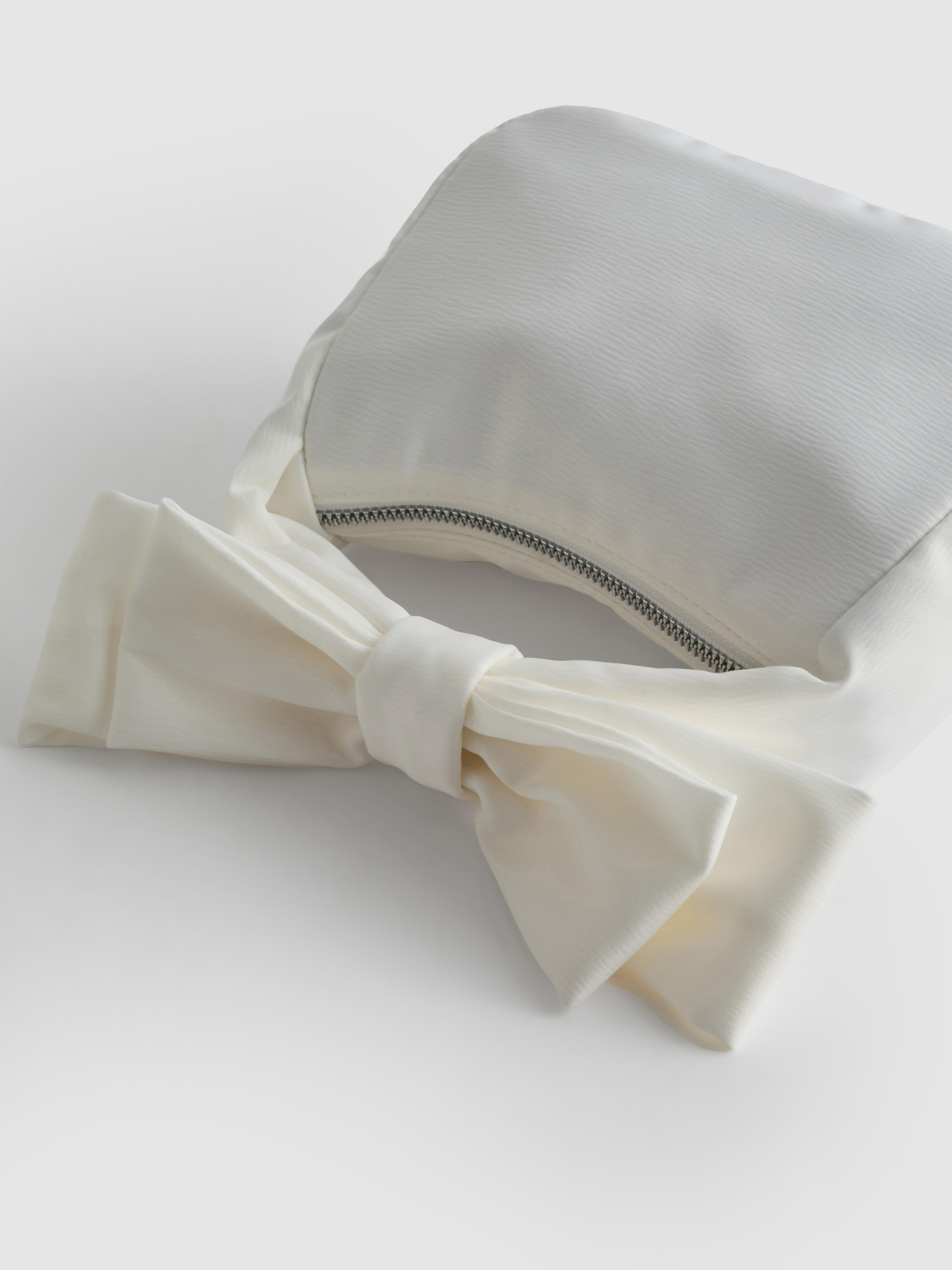 Girls White Bow Occasion Bag | Primark