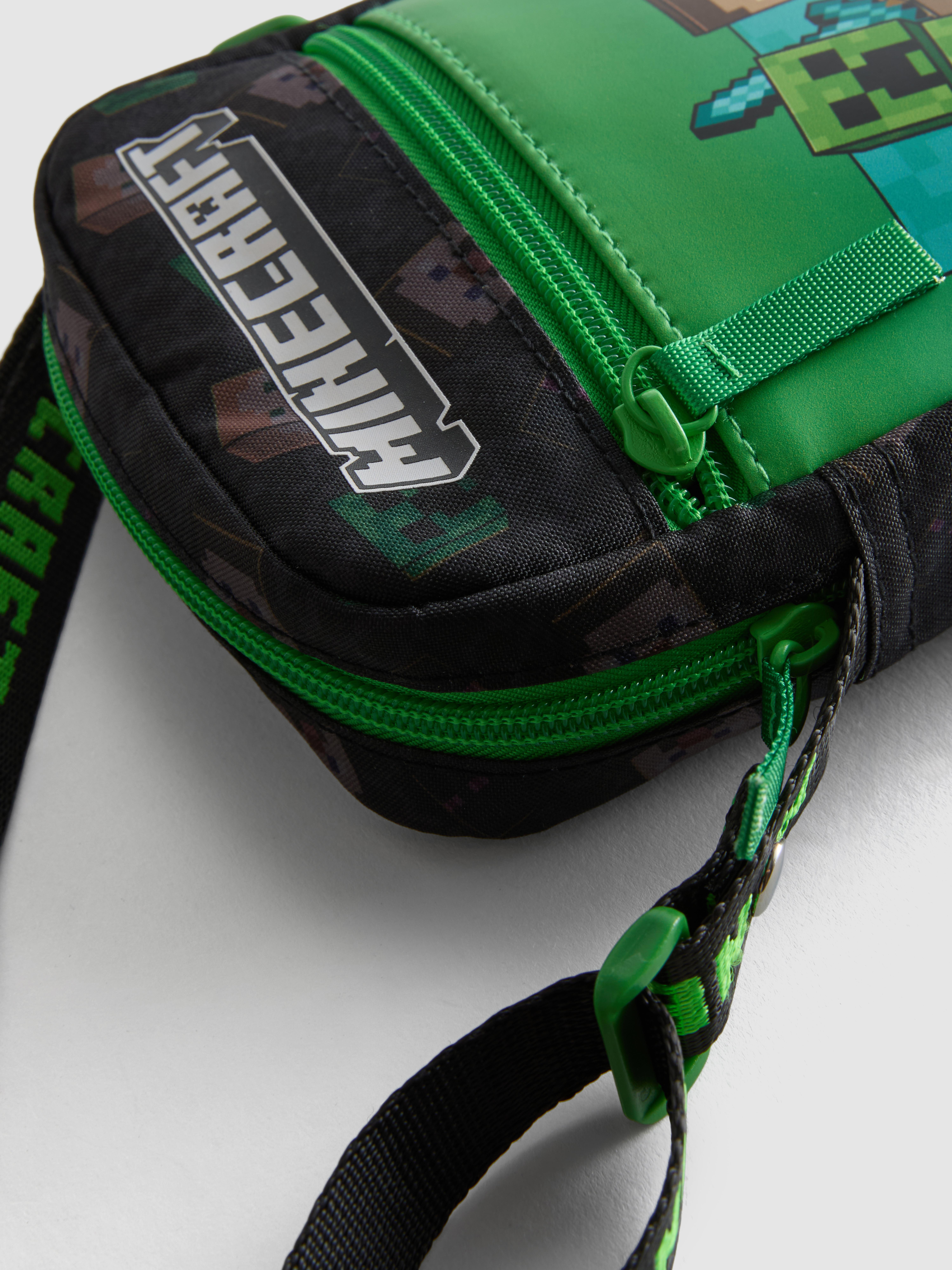 Sac à bandoulière Minecraft - Vert - Garçons | Primark