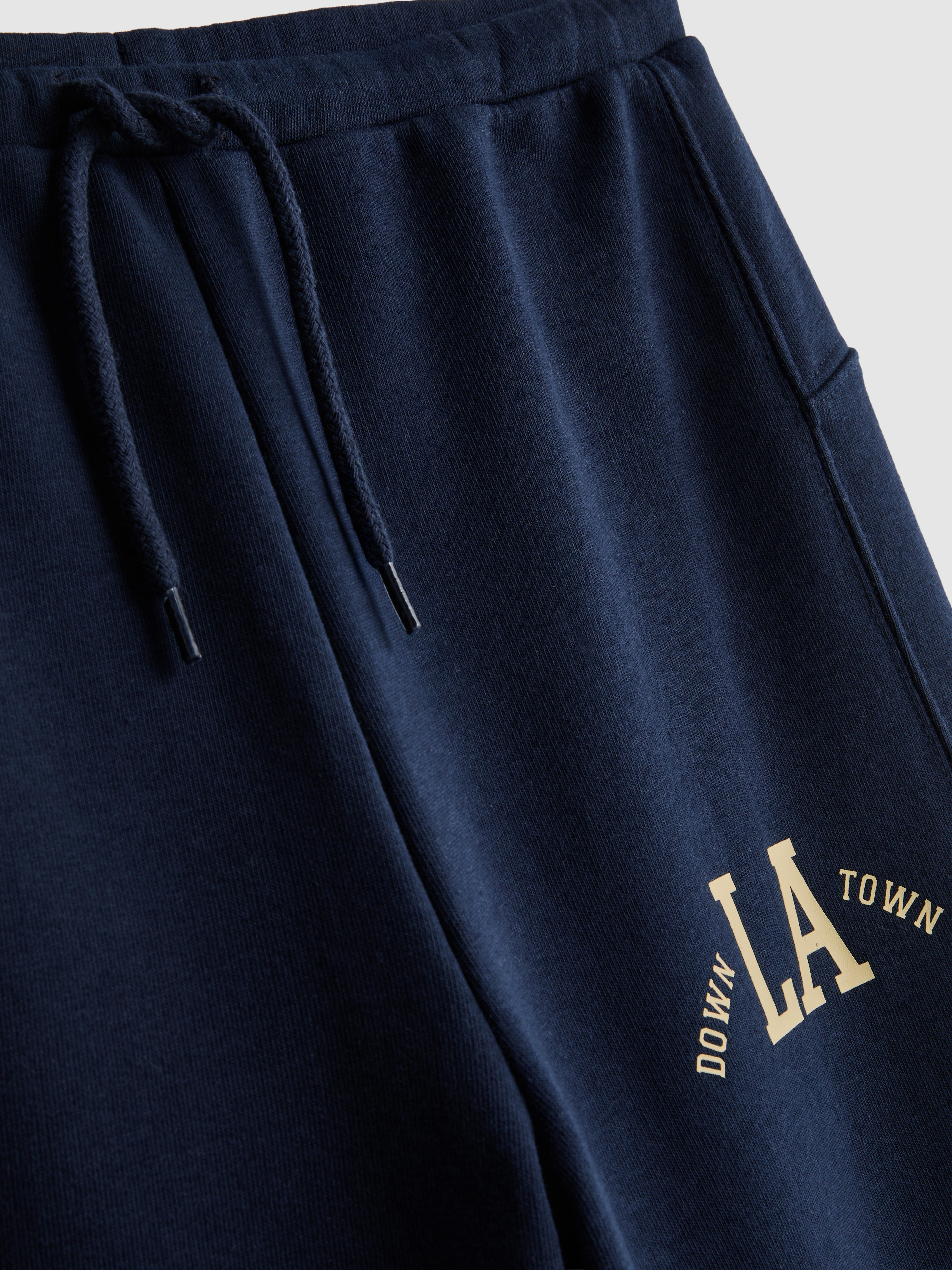 Girls Navy 7-15yrs | T-Shirt and Wide-Leg Joggers Set | Primark