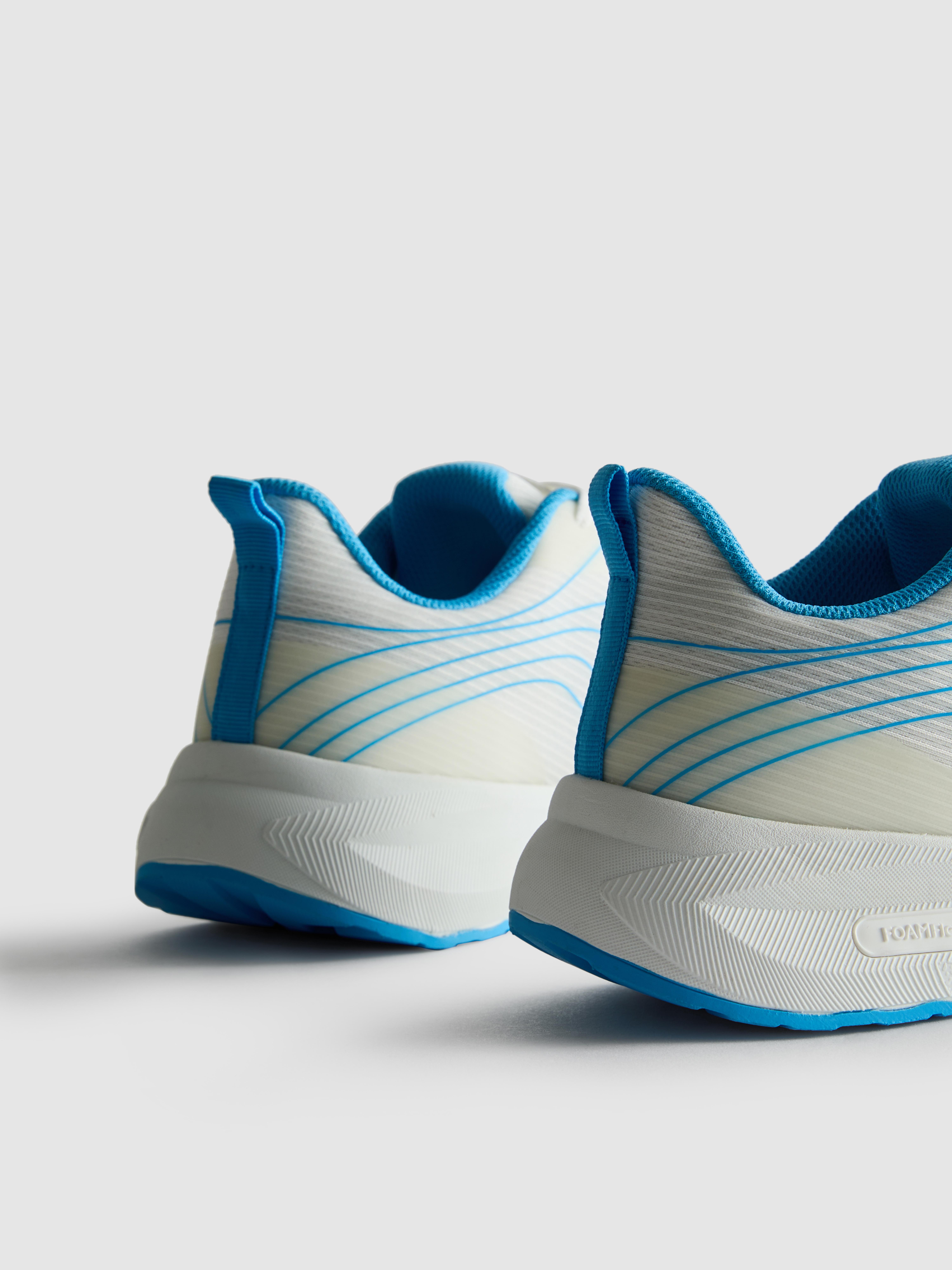 Mens White Active FoamFlex Trainers | Primark