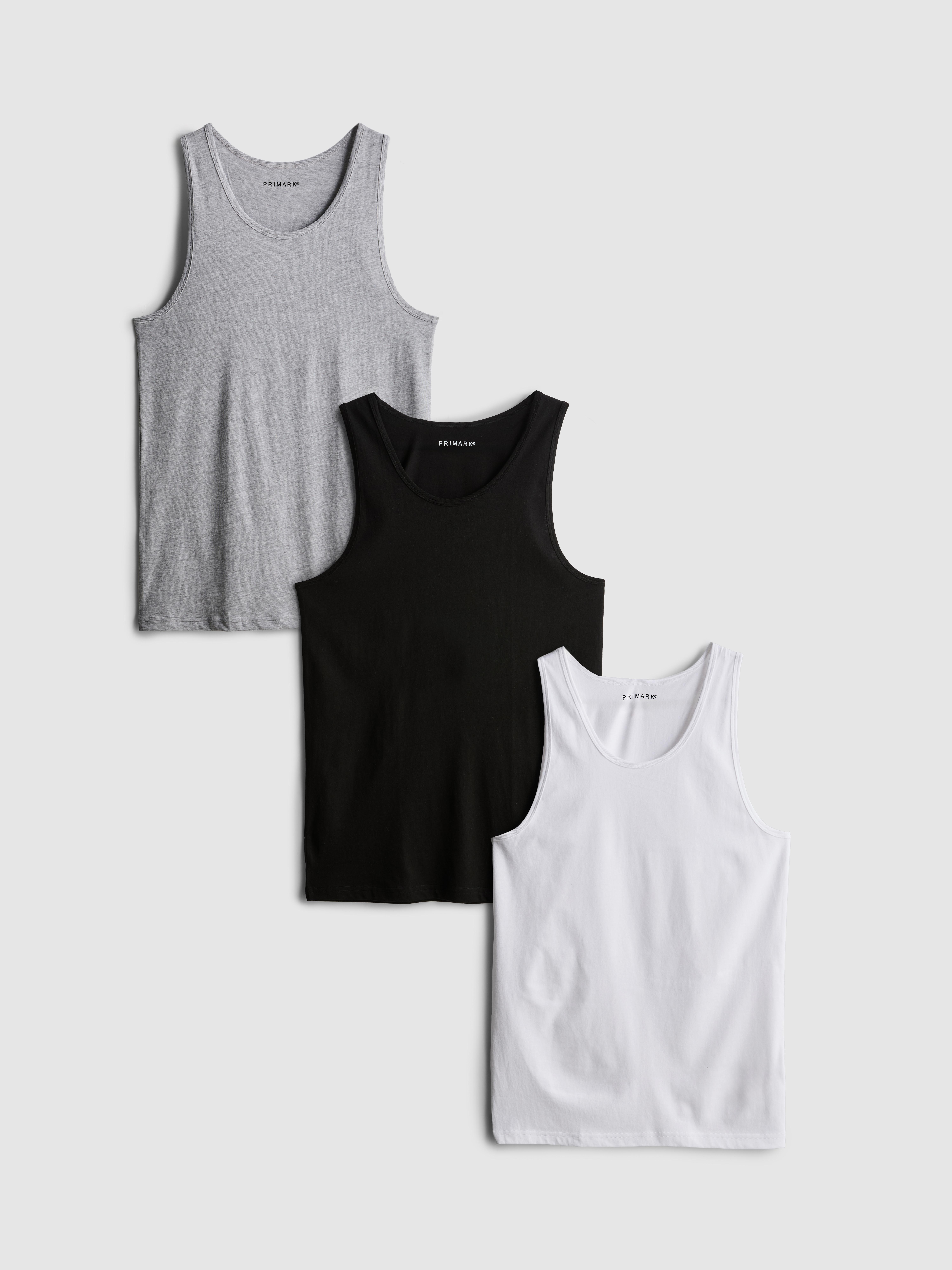 Men's Vests | Tank Tops & Gym Vest Tops | Primark UK