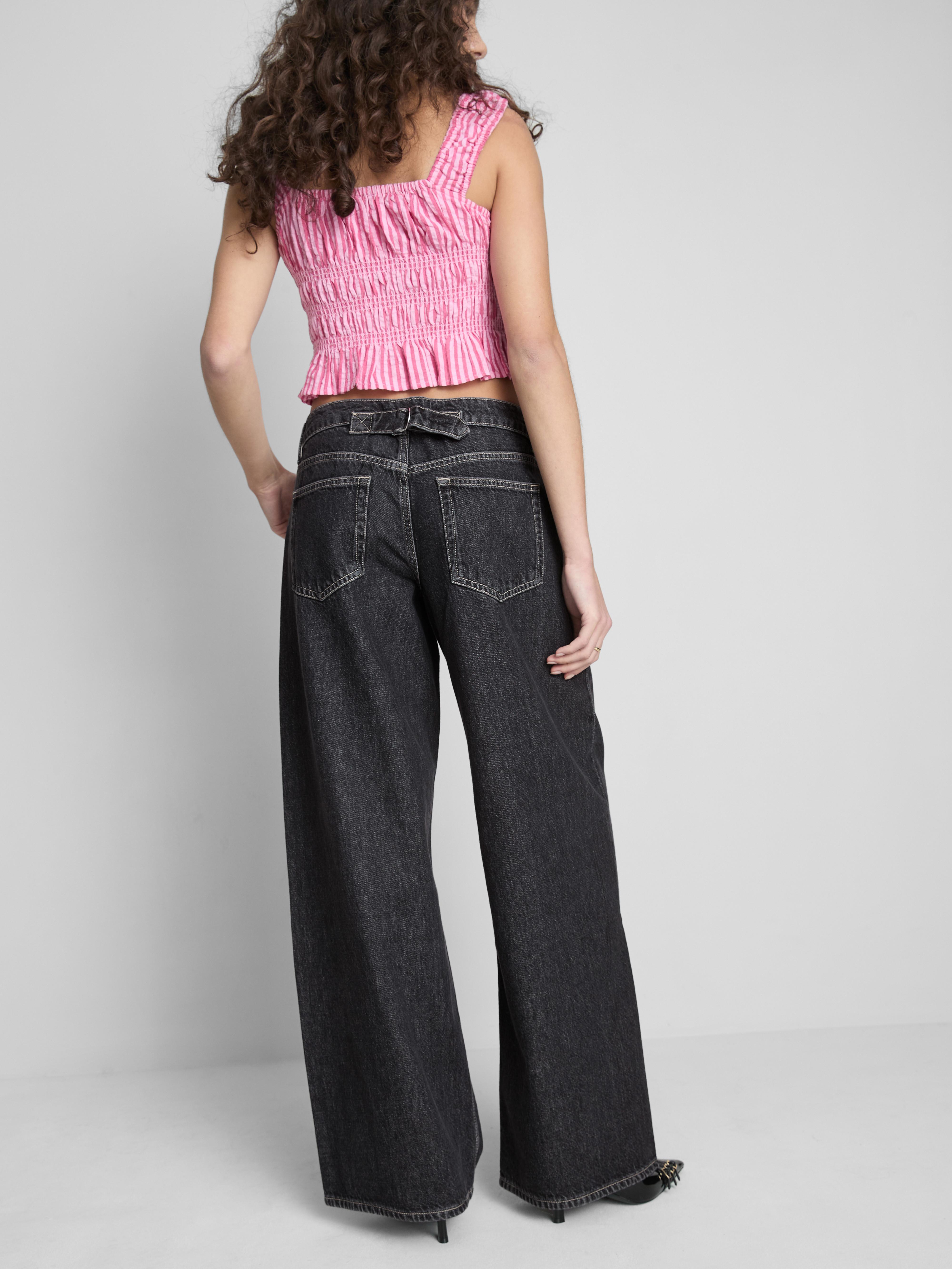 Jean large taille basse - Gris - Femme | Primark