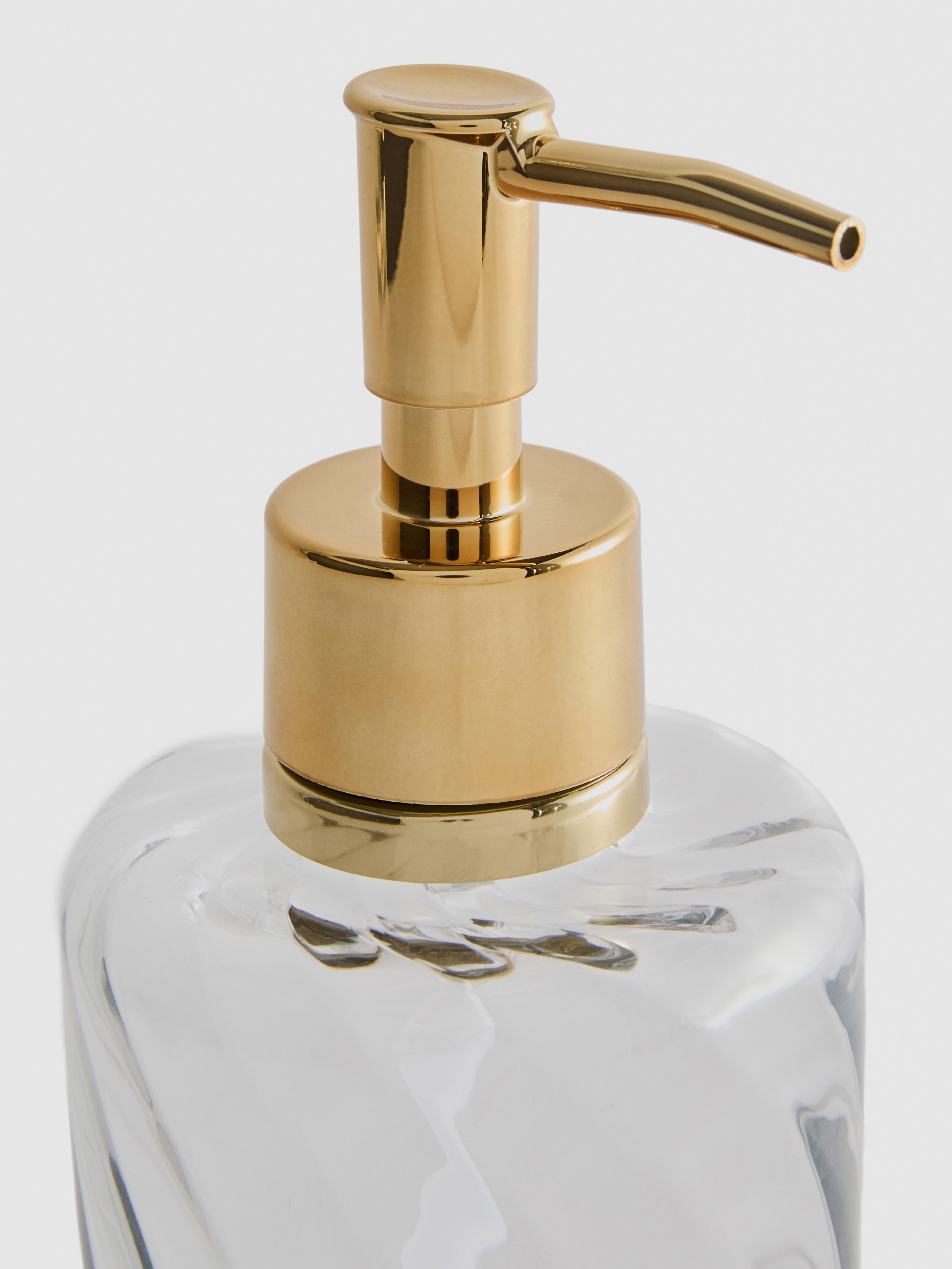 Clear Glass Soap Dispenser | Primark