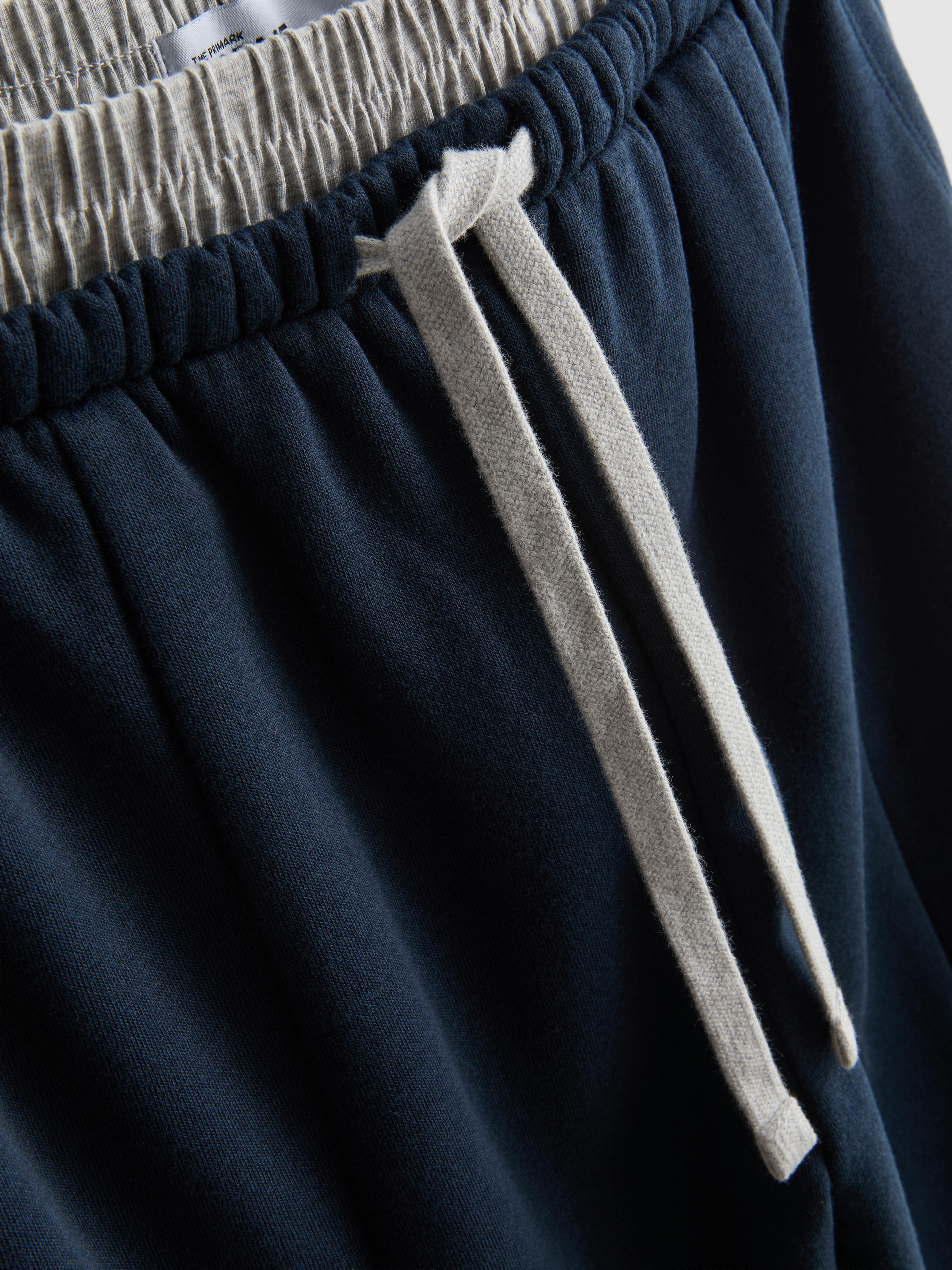 Women's Navy Double Waistband Barrel Leg Joggers | Penneys