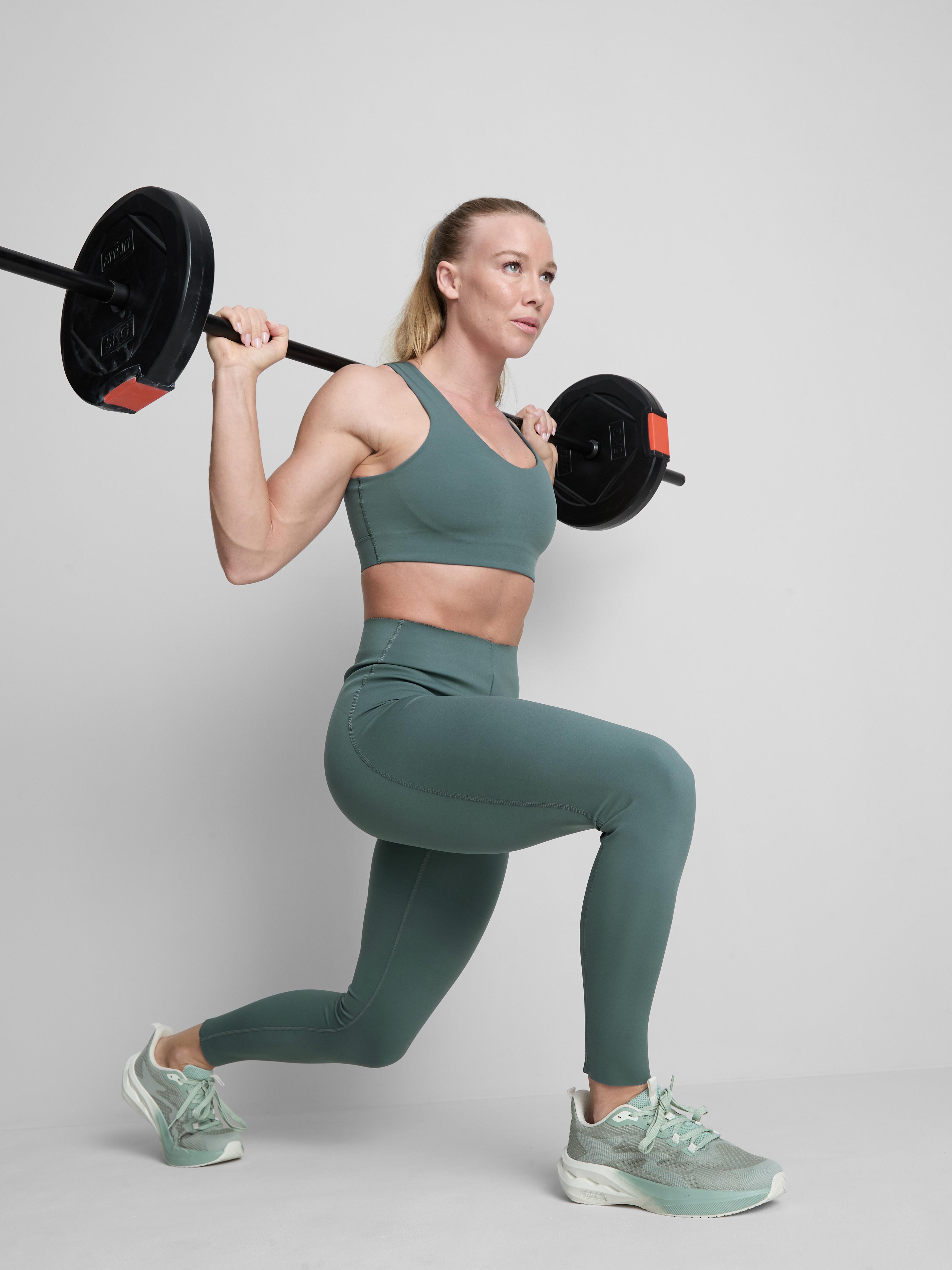 Crop top BodySculpt s prostřihem na zádech - Zelená - Dámské | Primark