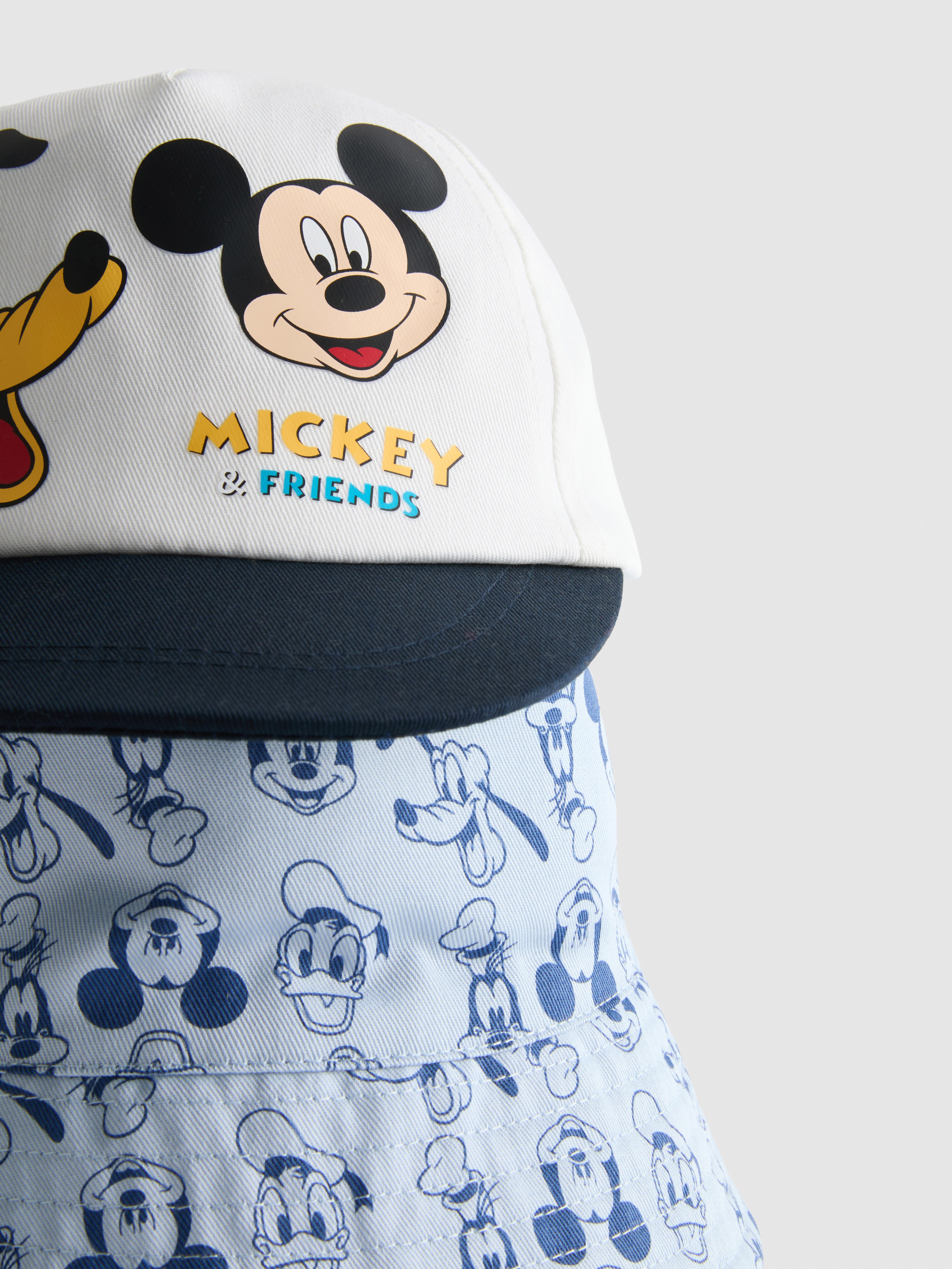 2 bonnets bébé Disney Mickey Mouse et ses amis - Noir/Blanc - Garçons ...