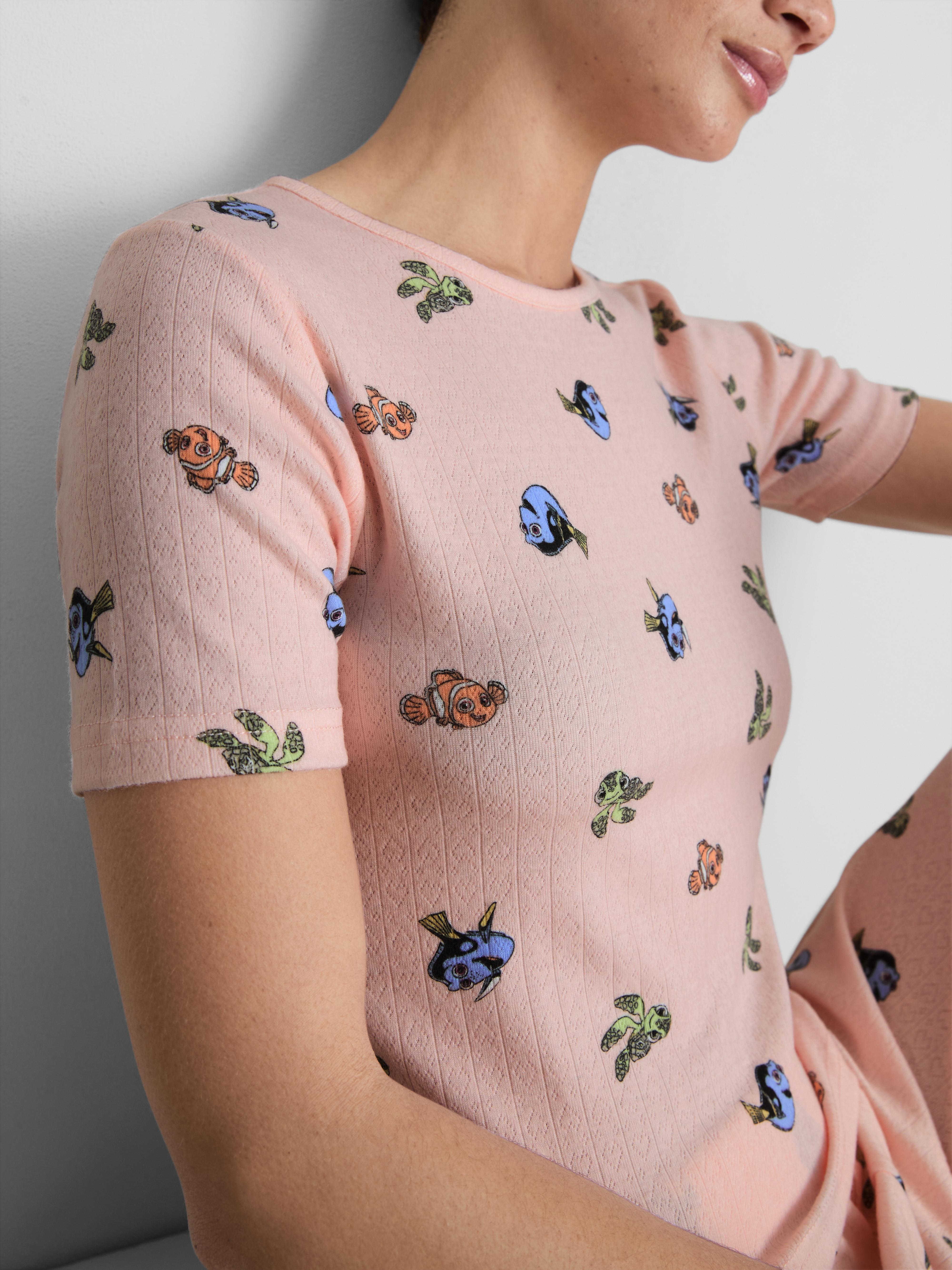 „Disney Pixar Findet Nemo“ Pointelle-Schlafanzug - Pfirsichfarben ...