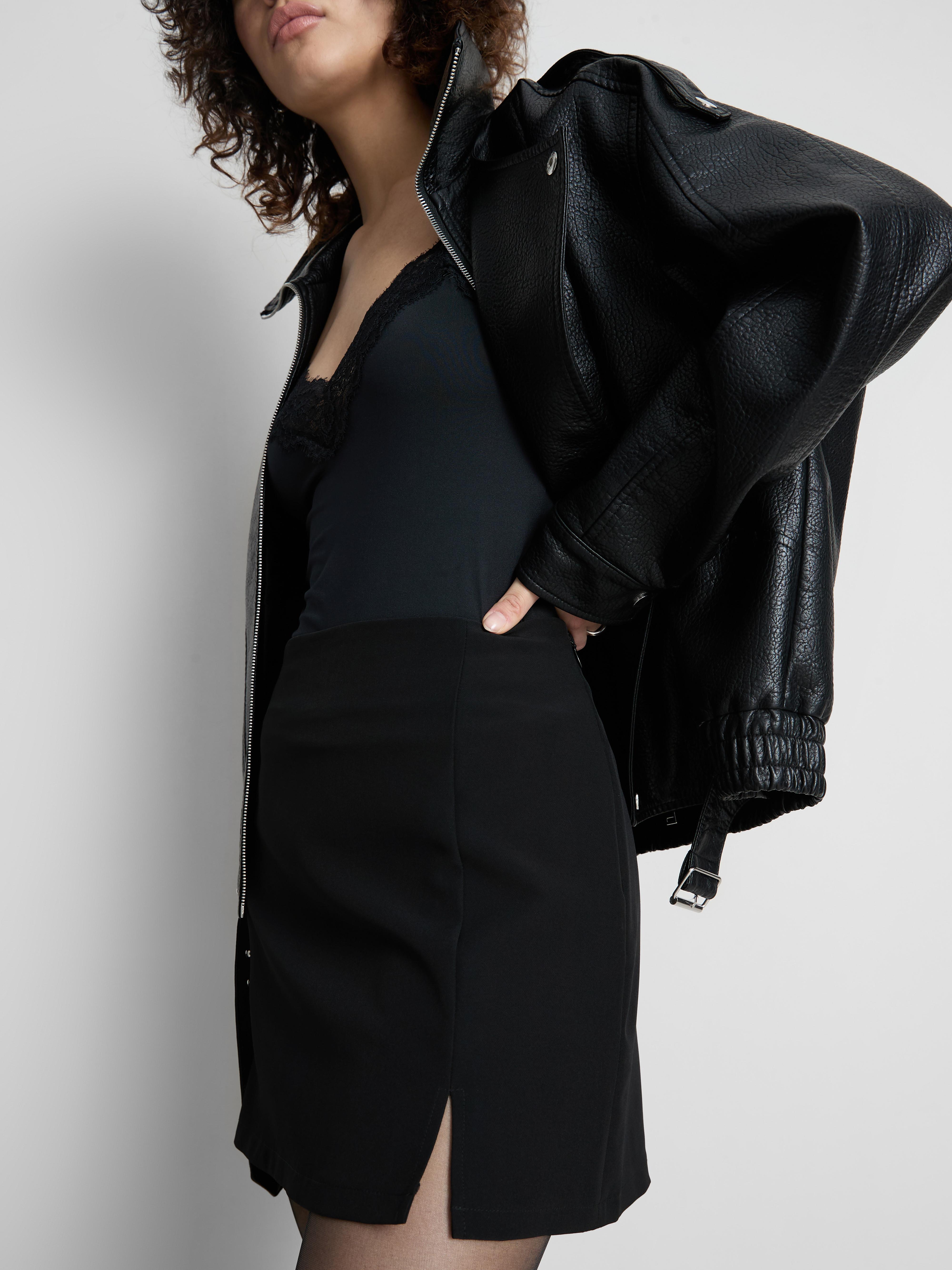 Mini-jupe à ourlet fendu - Noir - Femme | Primark