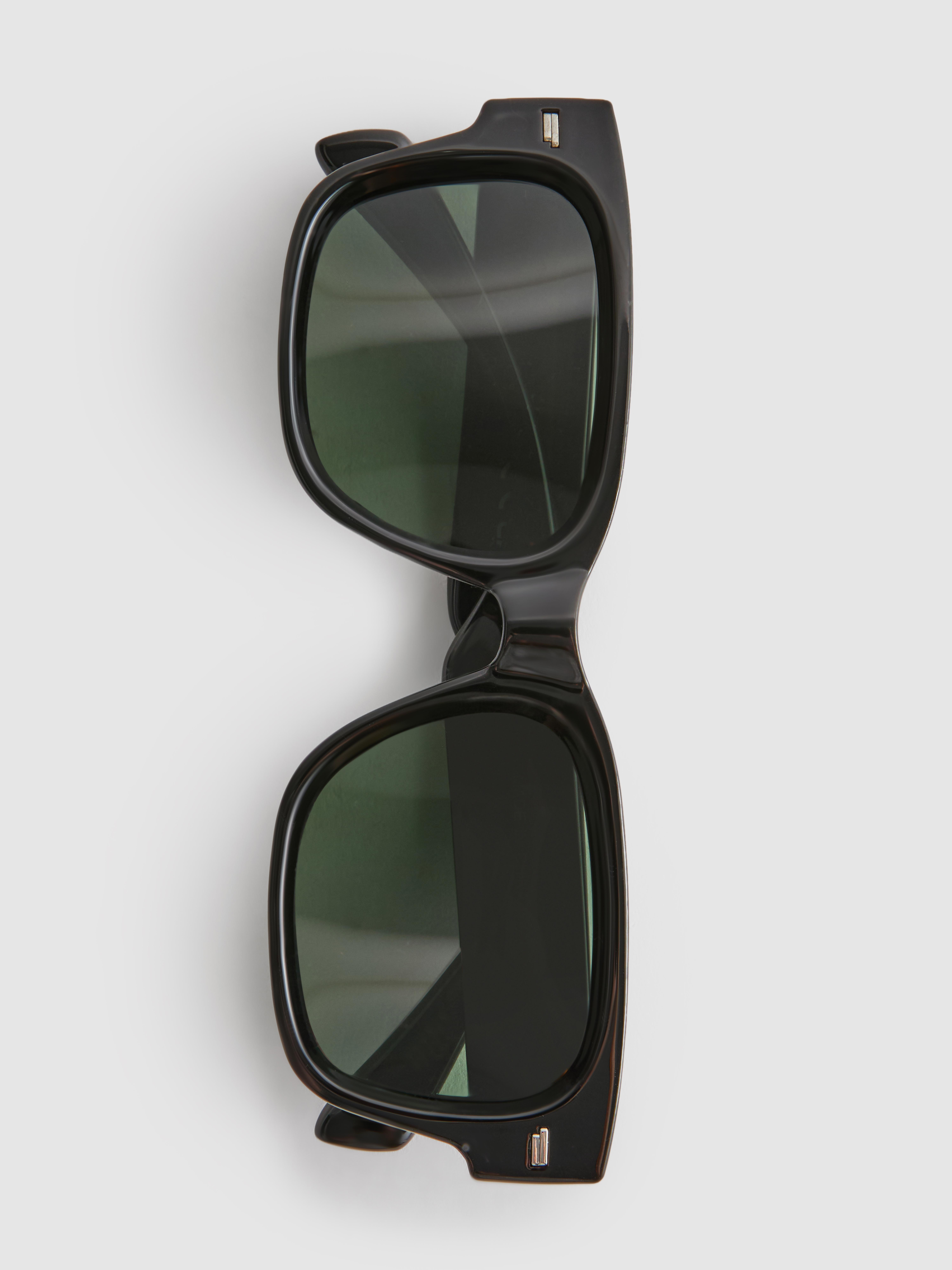 Men's Black Rectangle Frame Sunglasses | Penneys