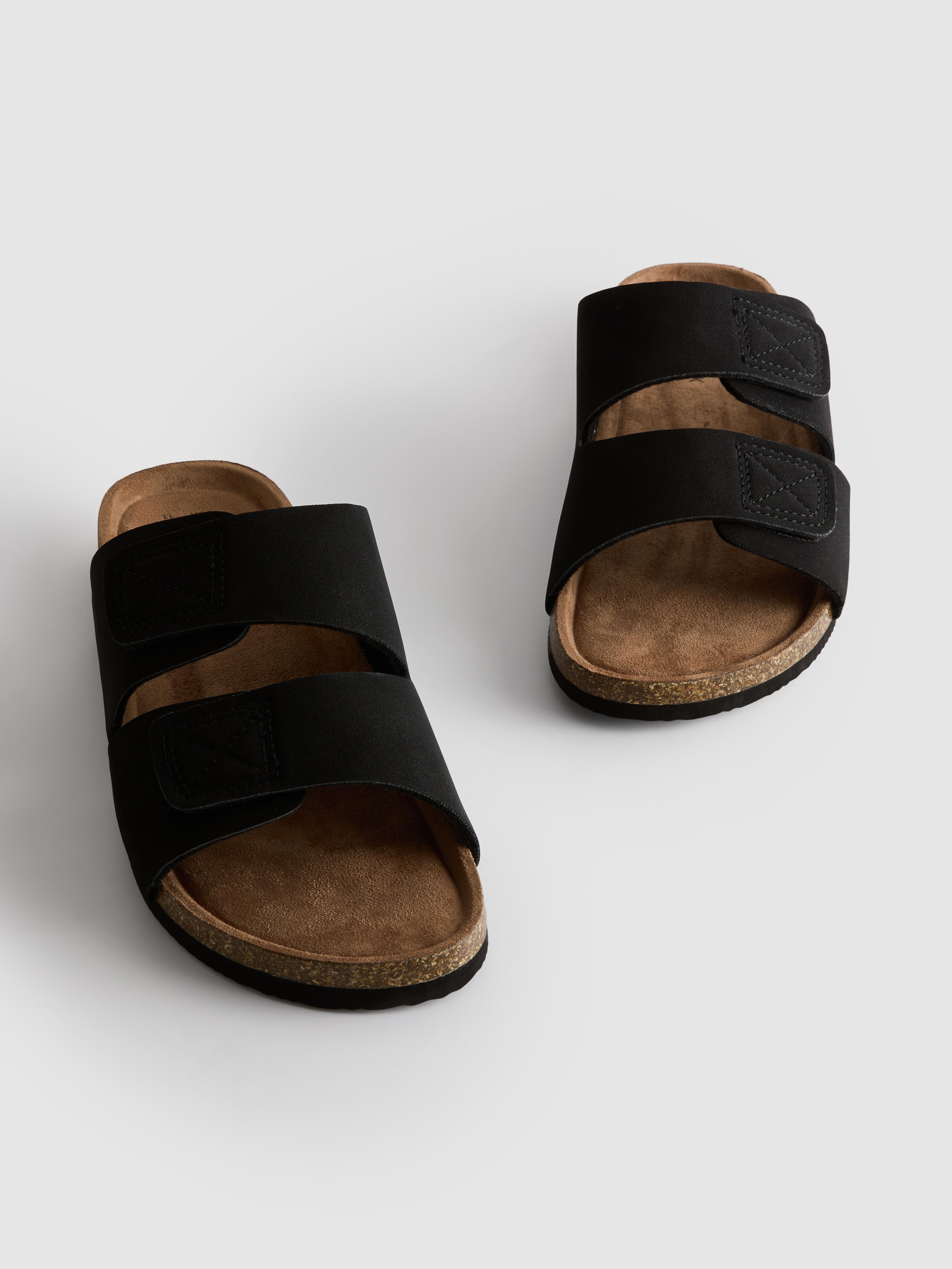 Sandalen mit zwei Riemen - Schwarz - Herren | Primark