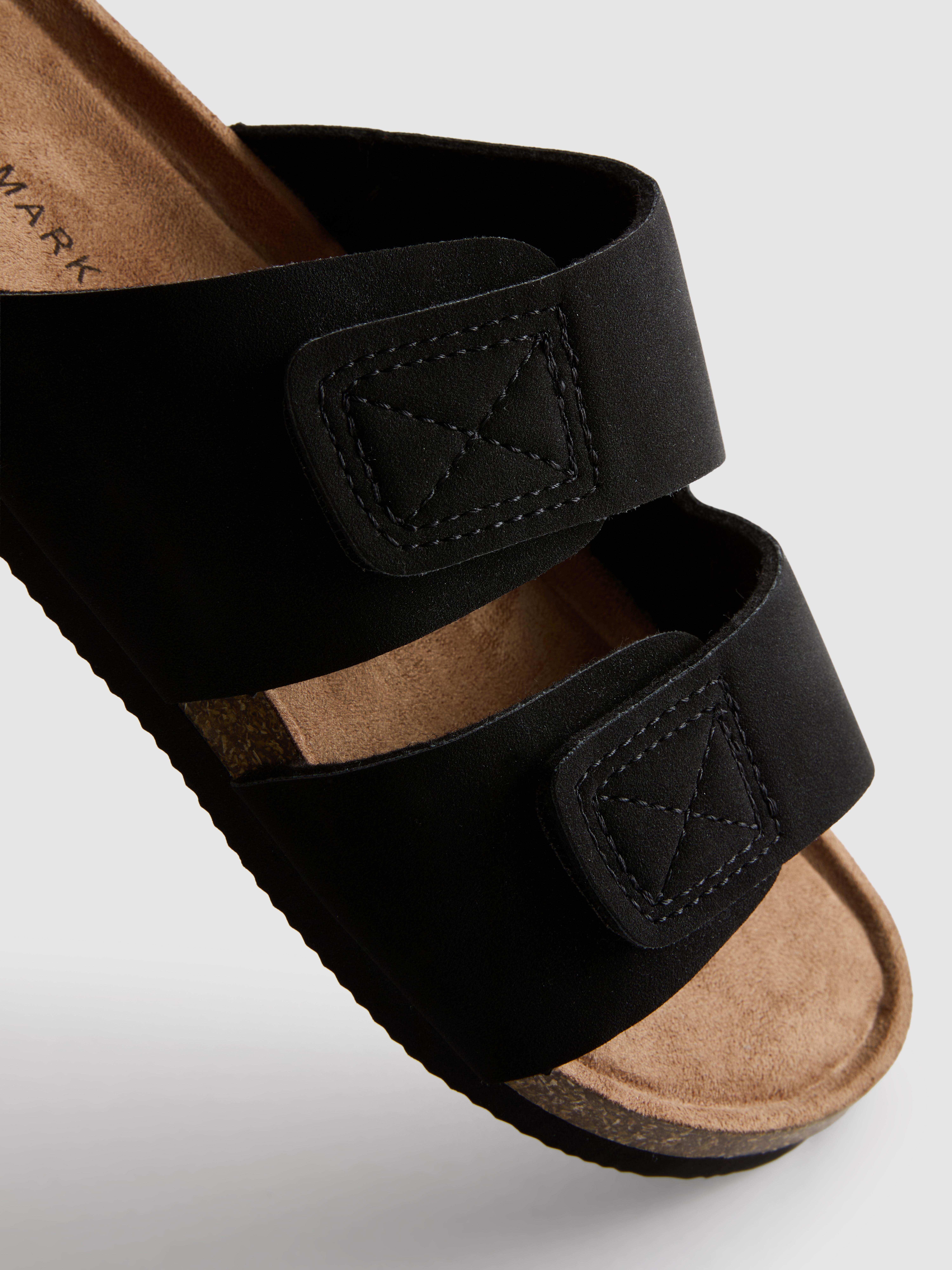 Sandalen mit zwei Riemen - Schwarz - Herren | Primark